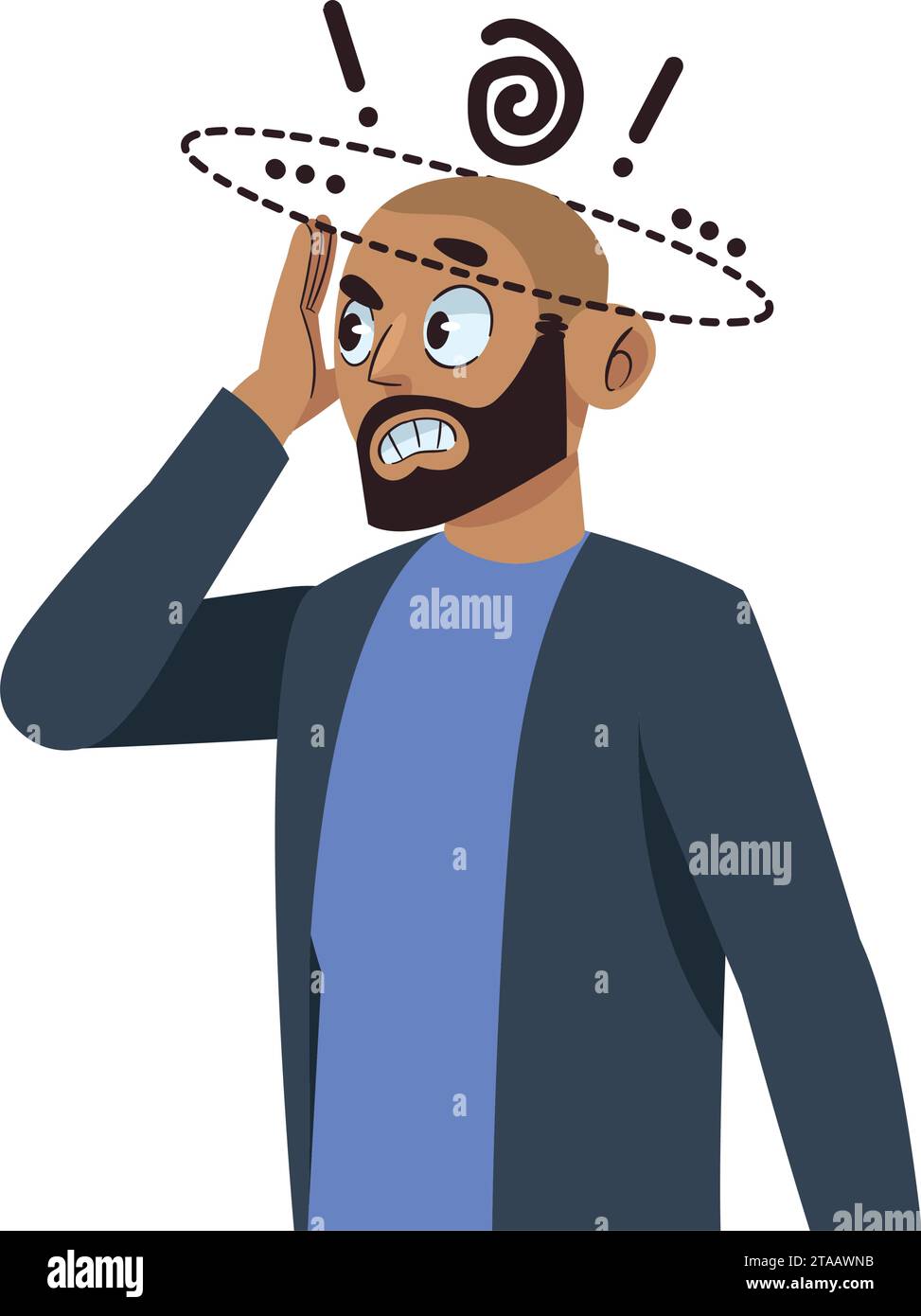 attention deficit hyperactivity disorder male Stock Vector Image & Art ...