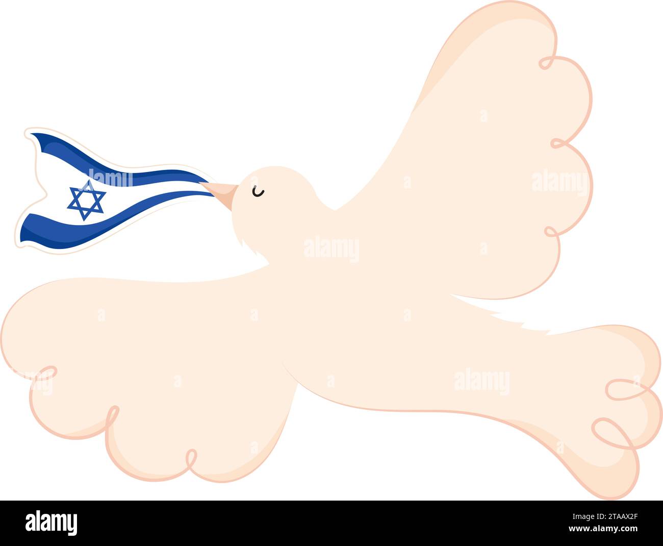 israel peace with dove Stock Vector Image & Art - Alamy