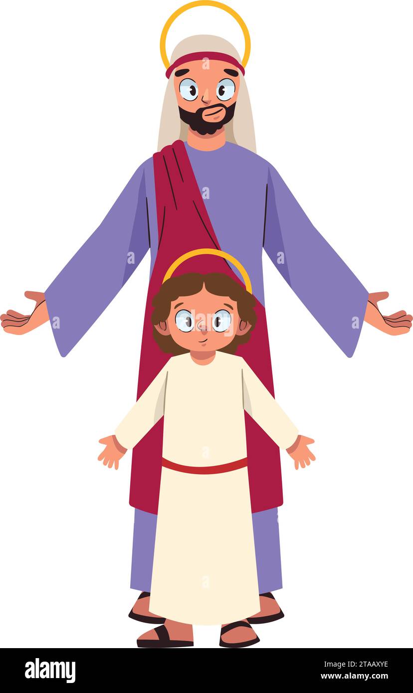 Holy family drawing Stock Vector Images - Alamy