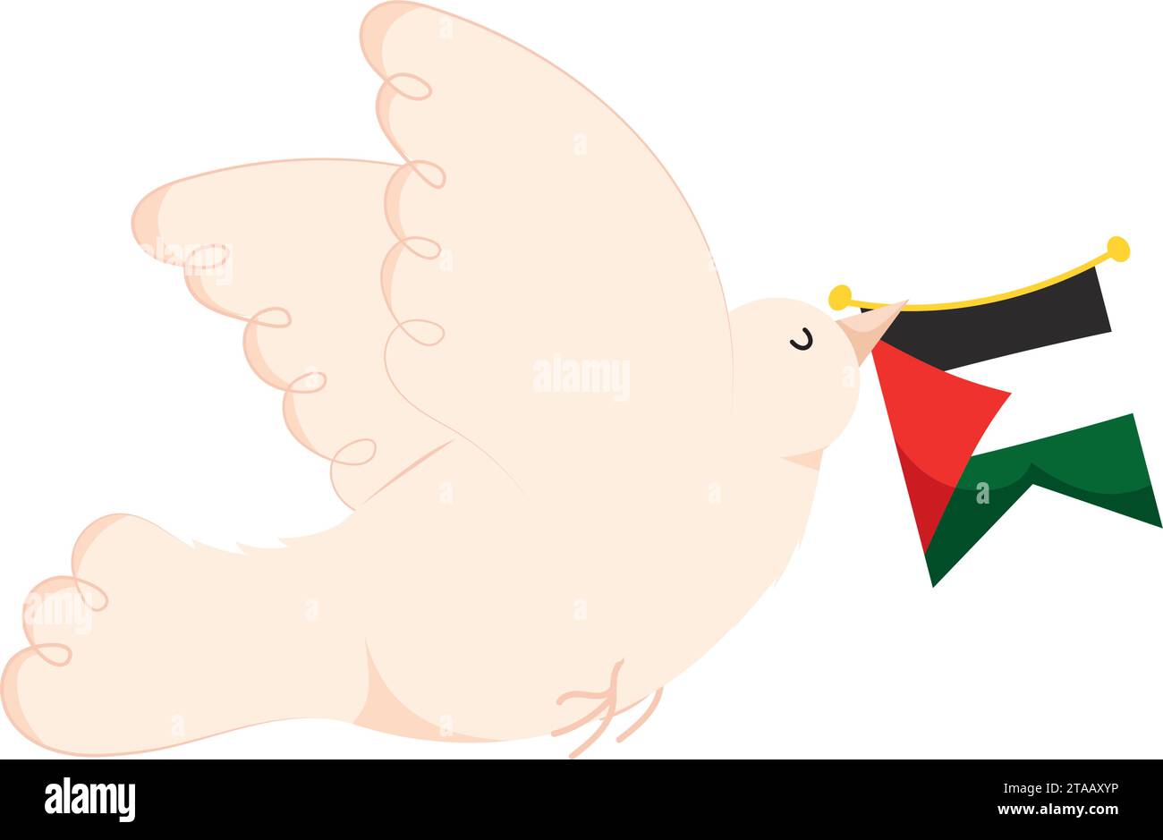 palestine peace dove Stock Vector Image & Art - Alamy