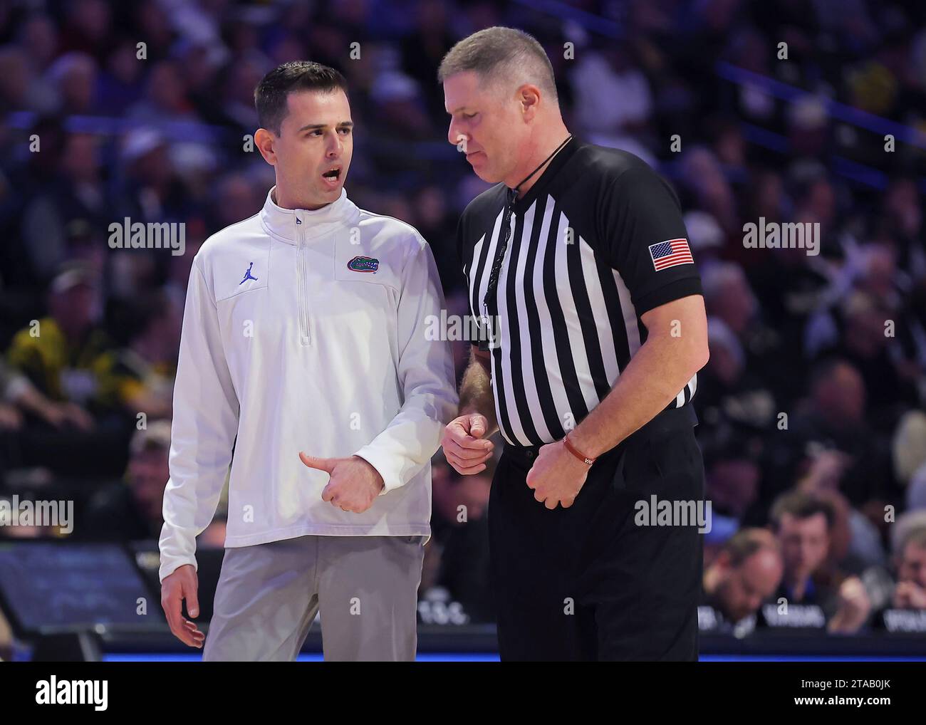November 29, 2023: Todd Golden is the head men's basketball coach for ...