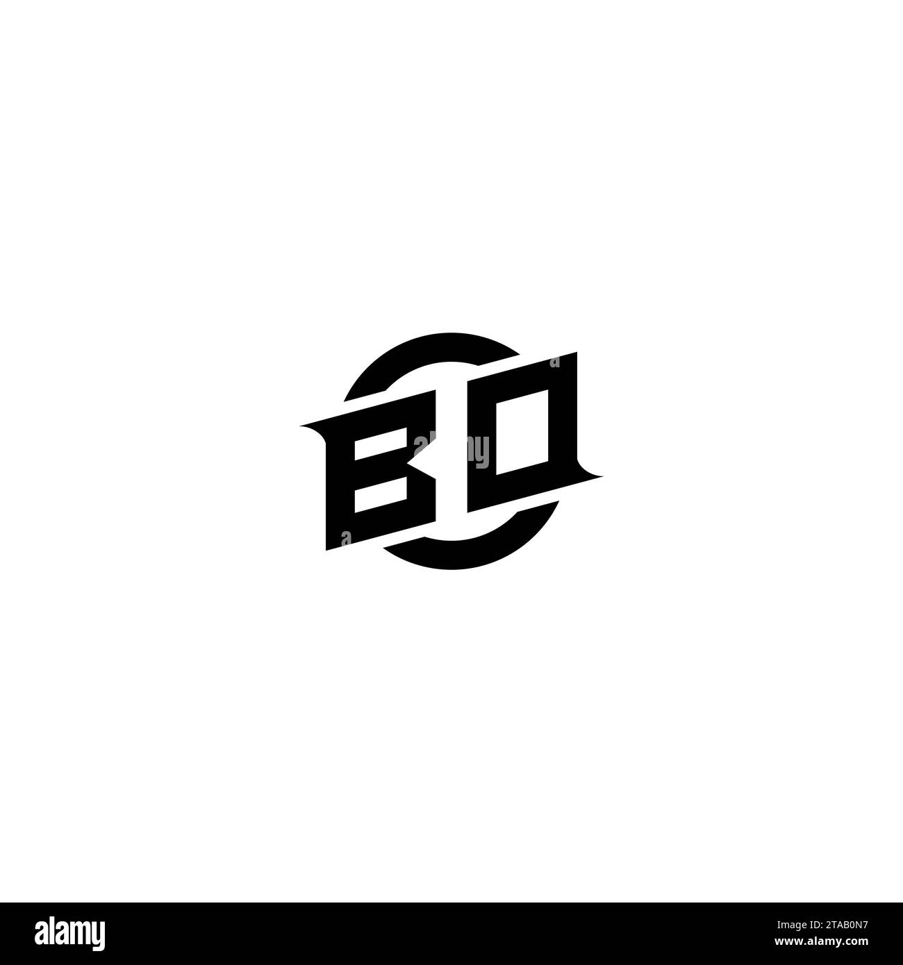 BO initial game logo, banner design for your e-sports or streaming team ...