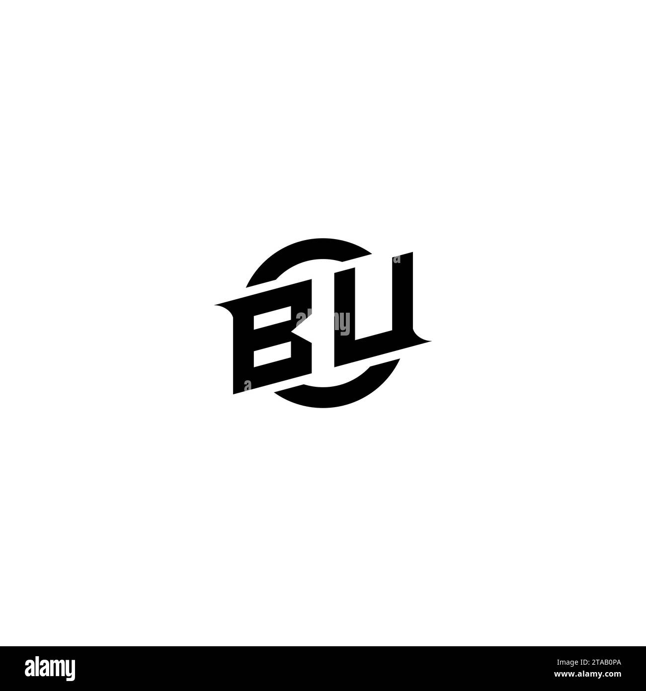 Letter bu logo Black and White Stock Photos & Images - Alamy