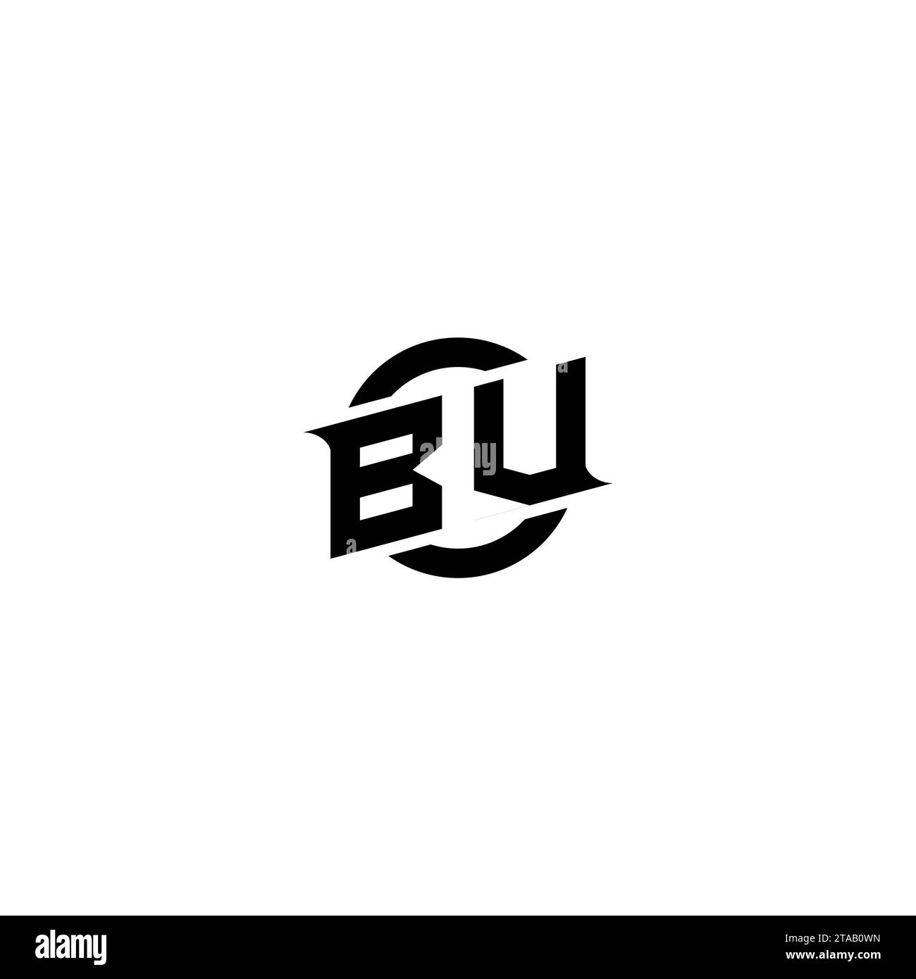 Bv minimal logo design hi-res stock photography and images - Alamy