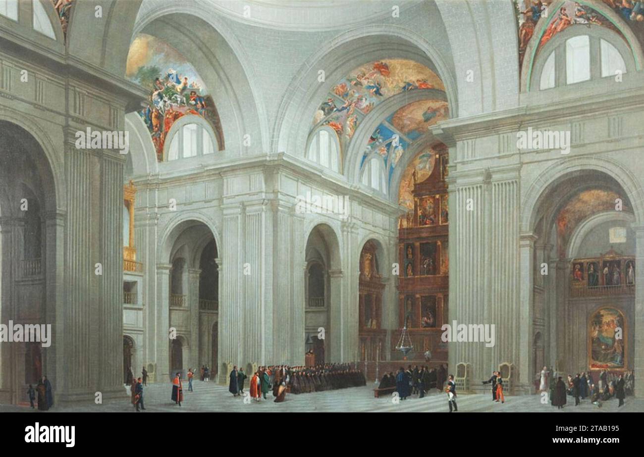 Escorial interior hi-res stock photography and images - Alamy