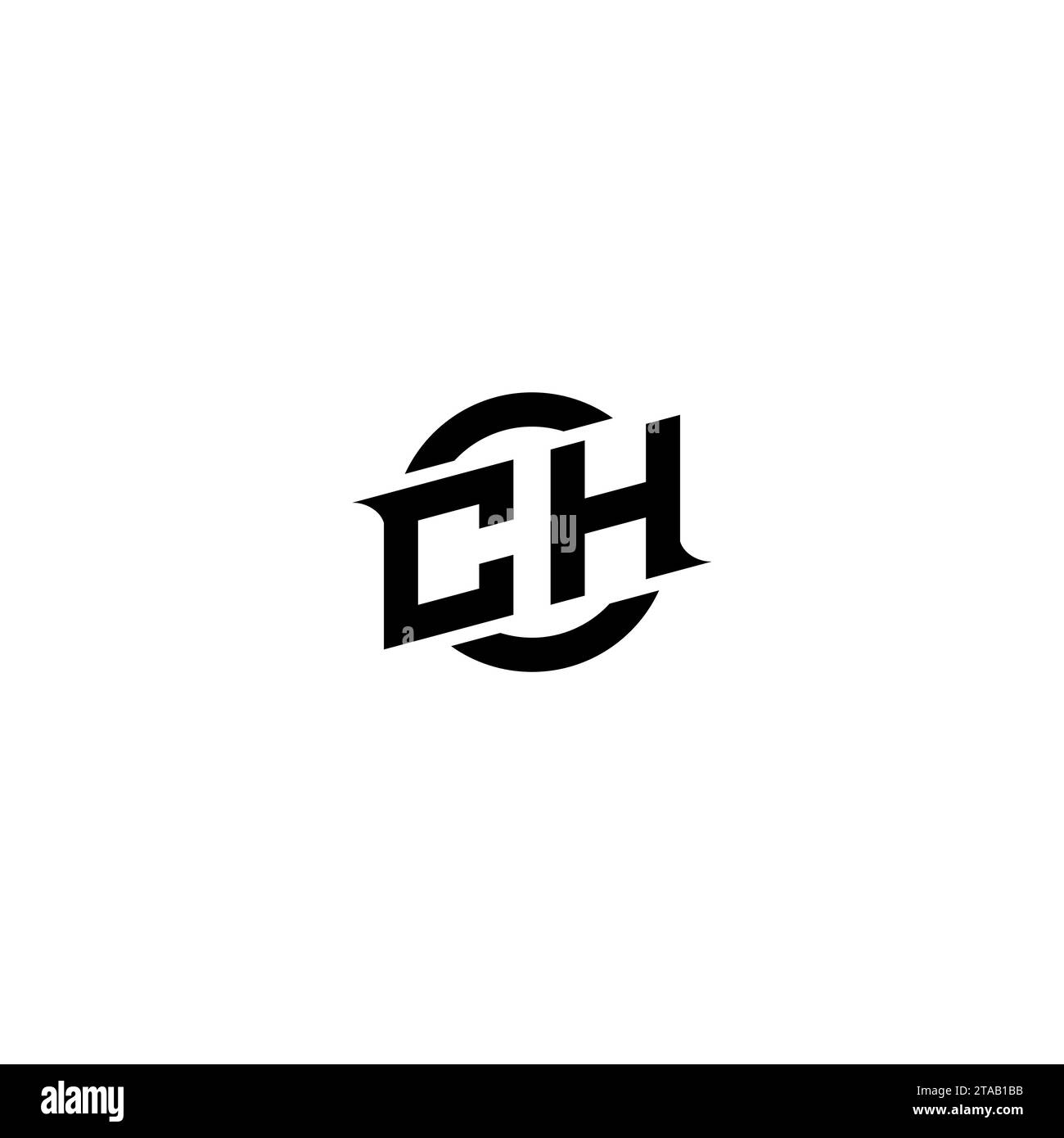 CH initial game logo, banner design for your e-sports or streaming team ...