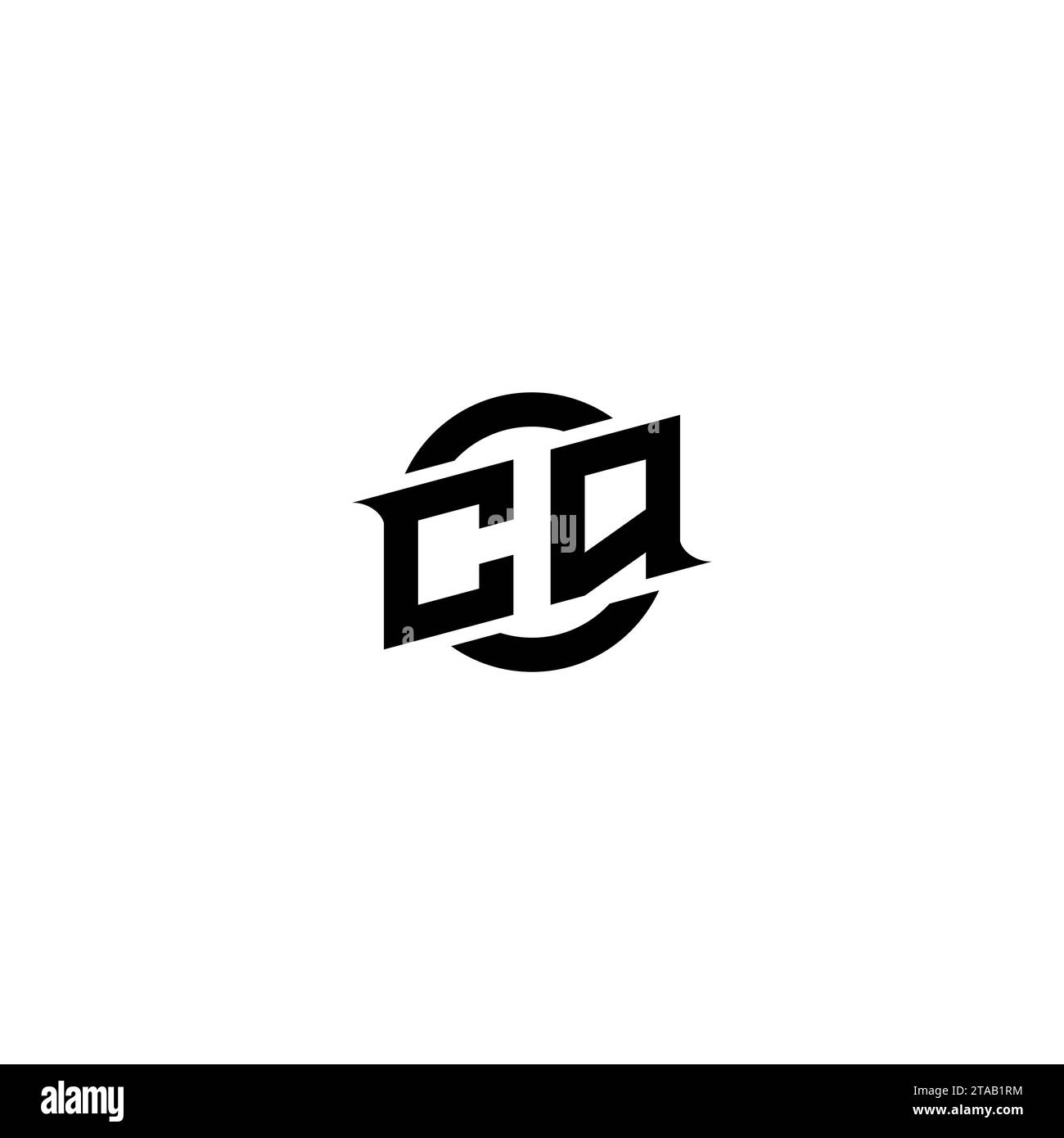 CQ initial game logo, banner design for your e-sports or streaming team ...