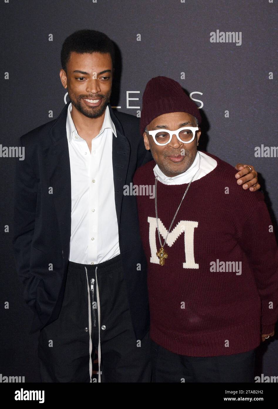 NEW YORK, NY- NOVEMBER 29: Spike Lee and Jackson Lee at the 37th Annual ...