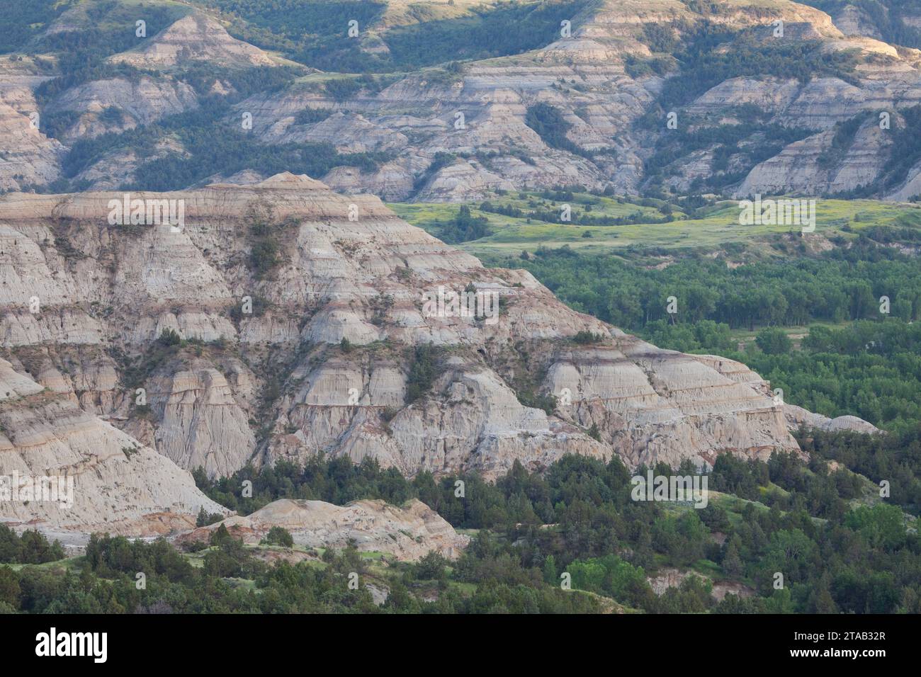 Badlands, Theodore Roosevelt National Park North Unit, North Dakota ...