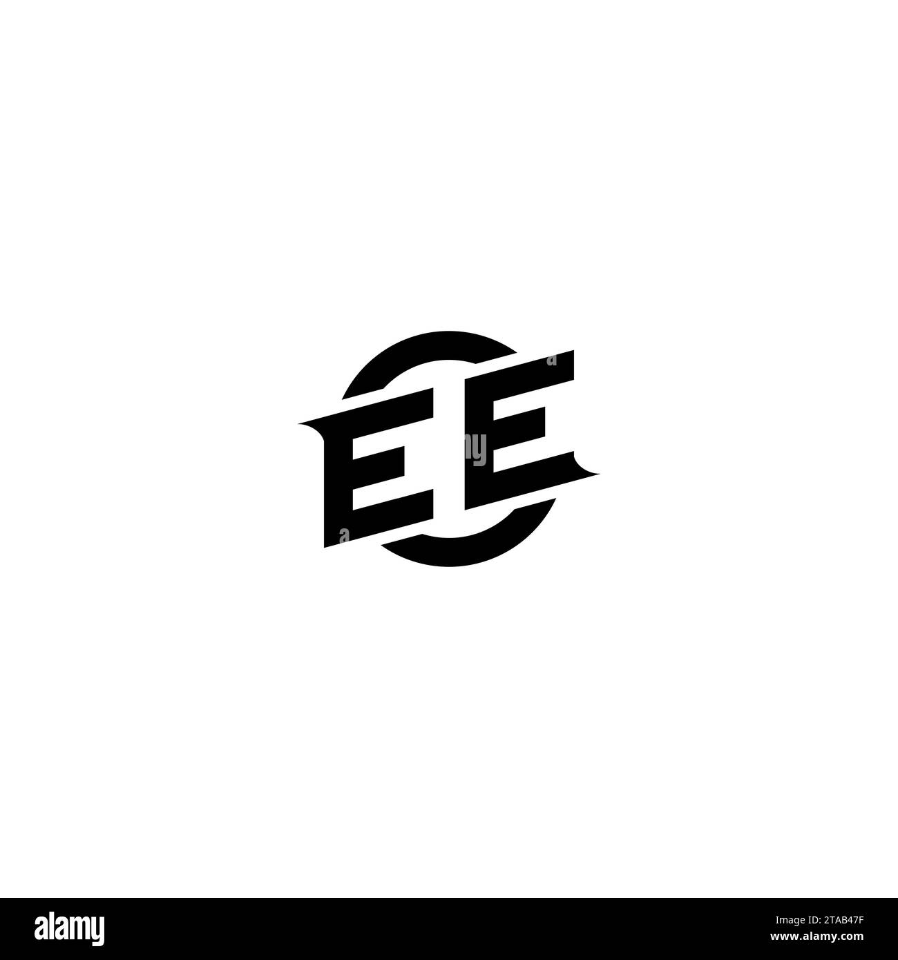 EE initial game logo, banner design for your e-sports or streaming team ...