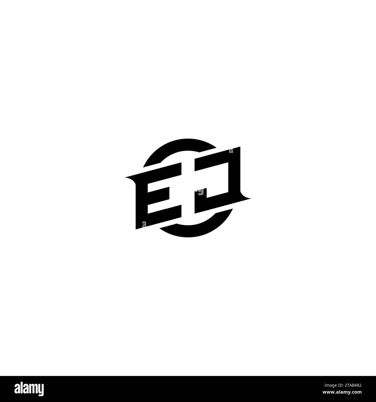 EJ initial game logo, banner design for your e-sports or streaming team ...