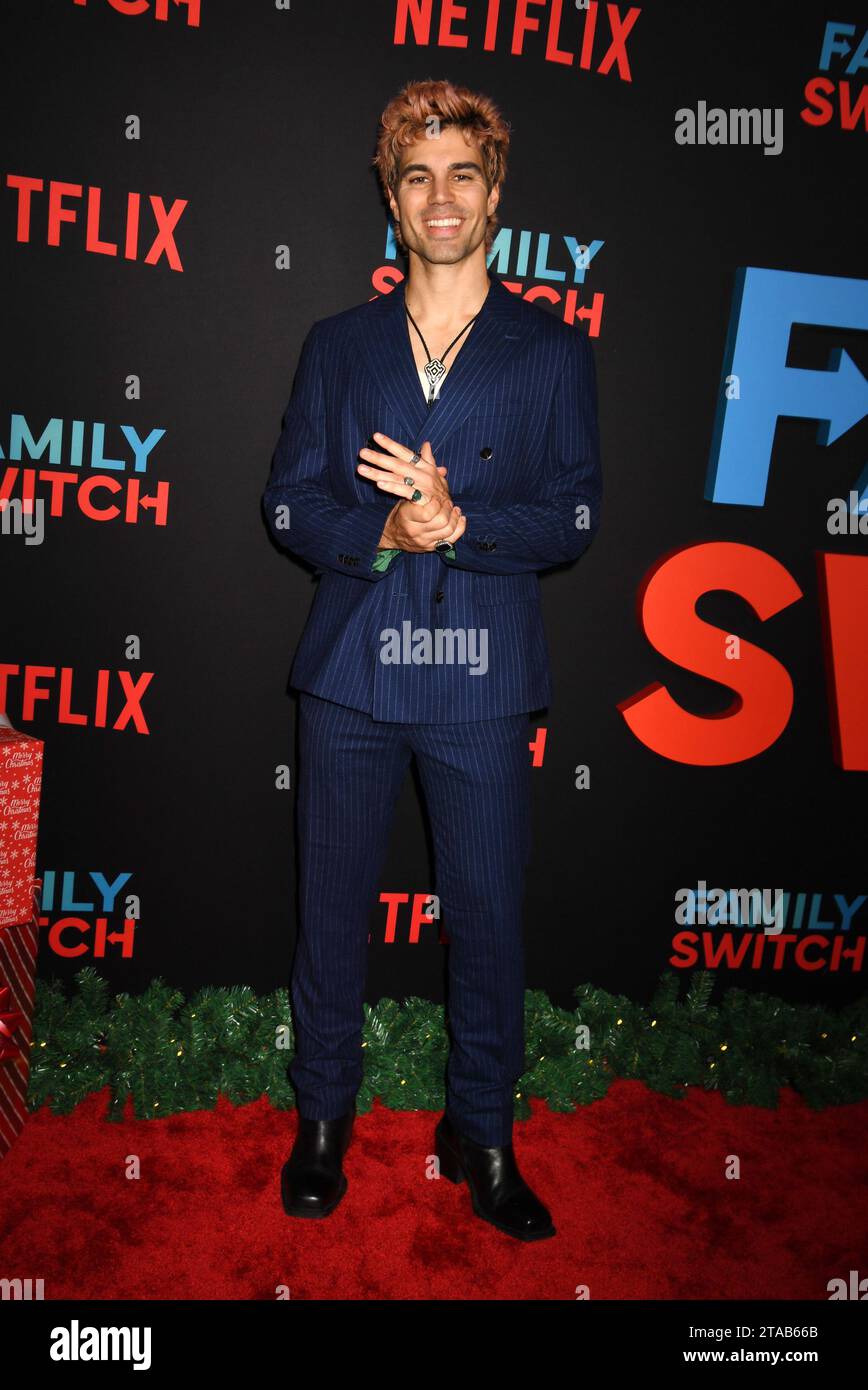 Los Angeles, Ca. 29th Nov, 2023. Sebastian Quinn at the LA premiere of ...