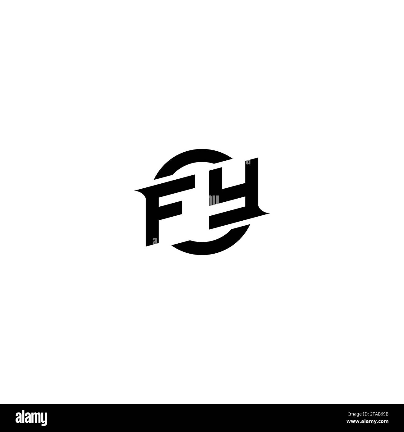 FY initial game logo, banner design for your e-sports or streaming team ...
