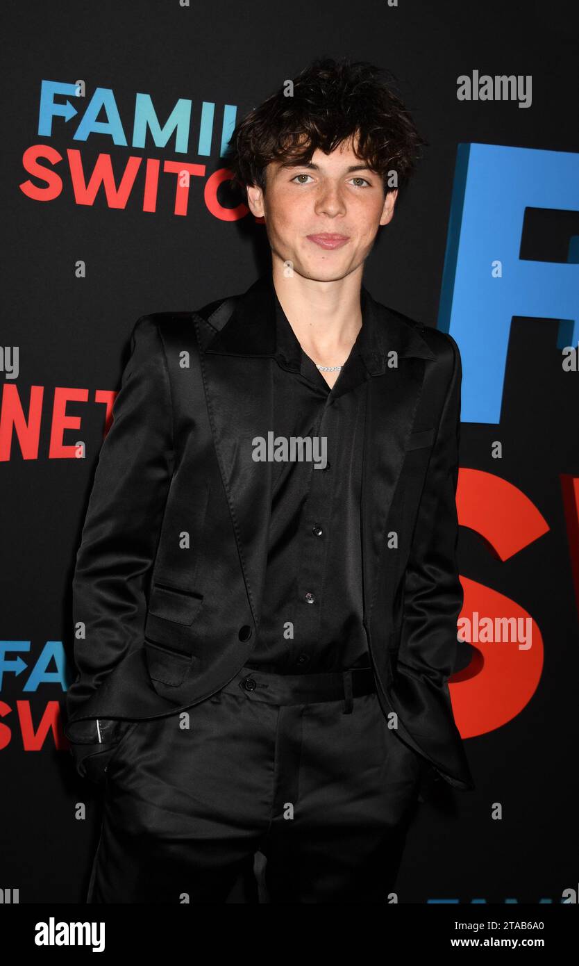 Los Angeles, Ca. 29th Nov, 2023. Brady Noon at the LA premiere of ...
