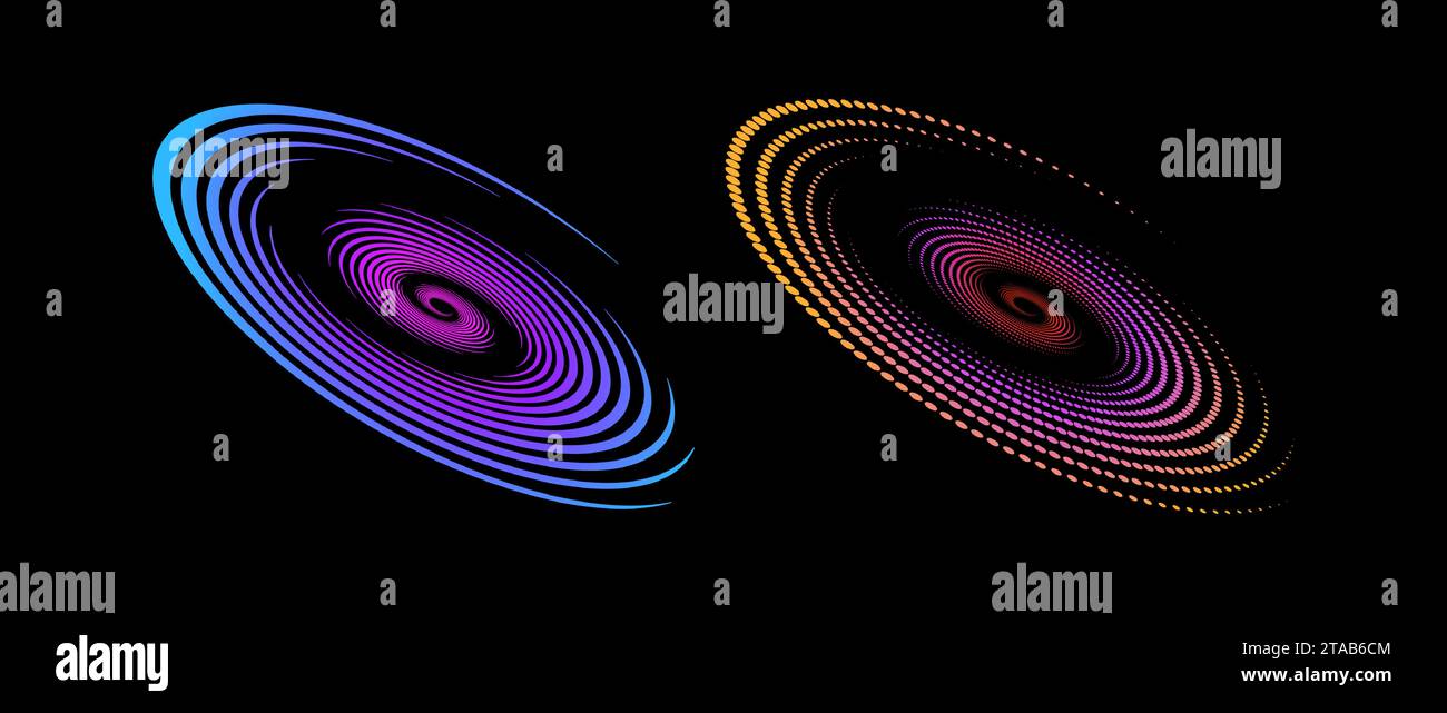 Dynamic transition illusion lines Stock Vector Images - Alamy