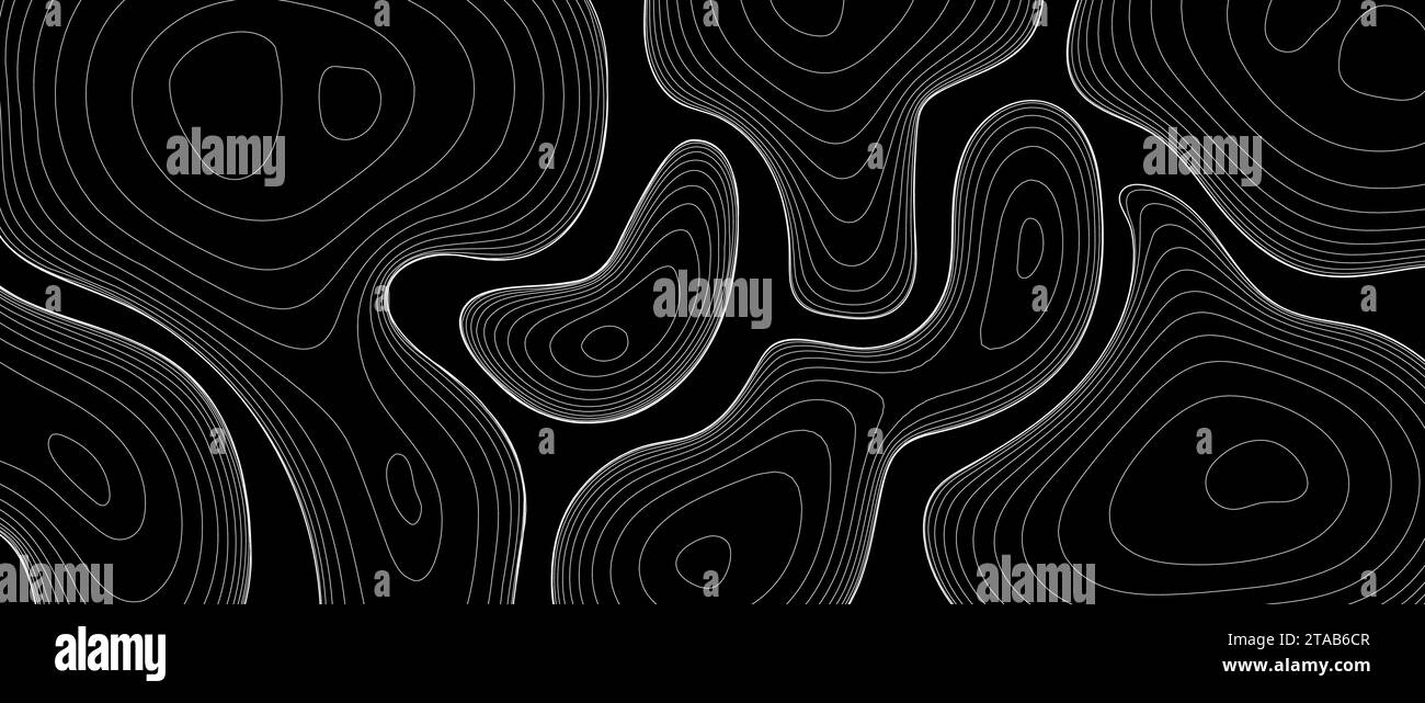 Pakistan Map Of Black Contour Curves On White Background