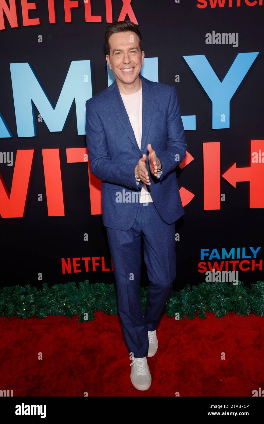 Los Angeles, Ca. 29th Nov, 2023. Ed Helms at the Netflix LA premiere of ...