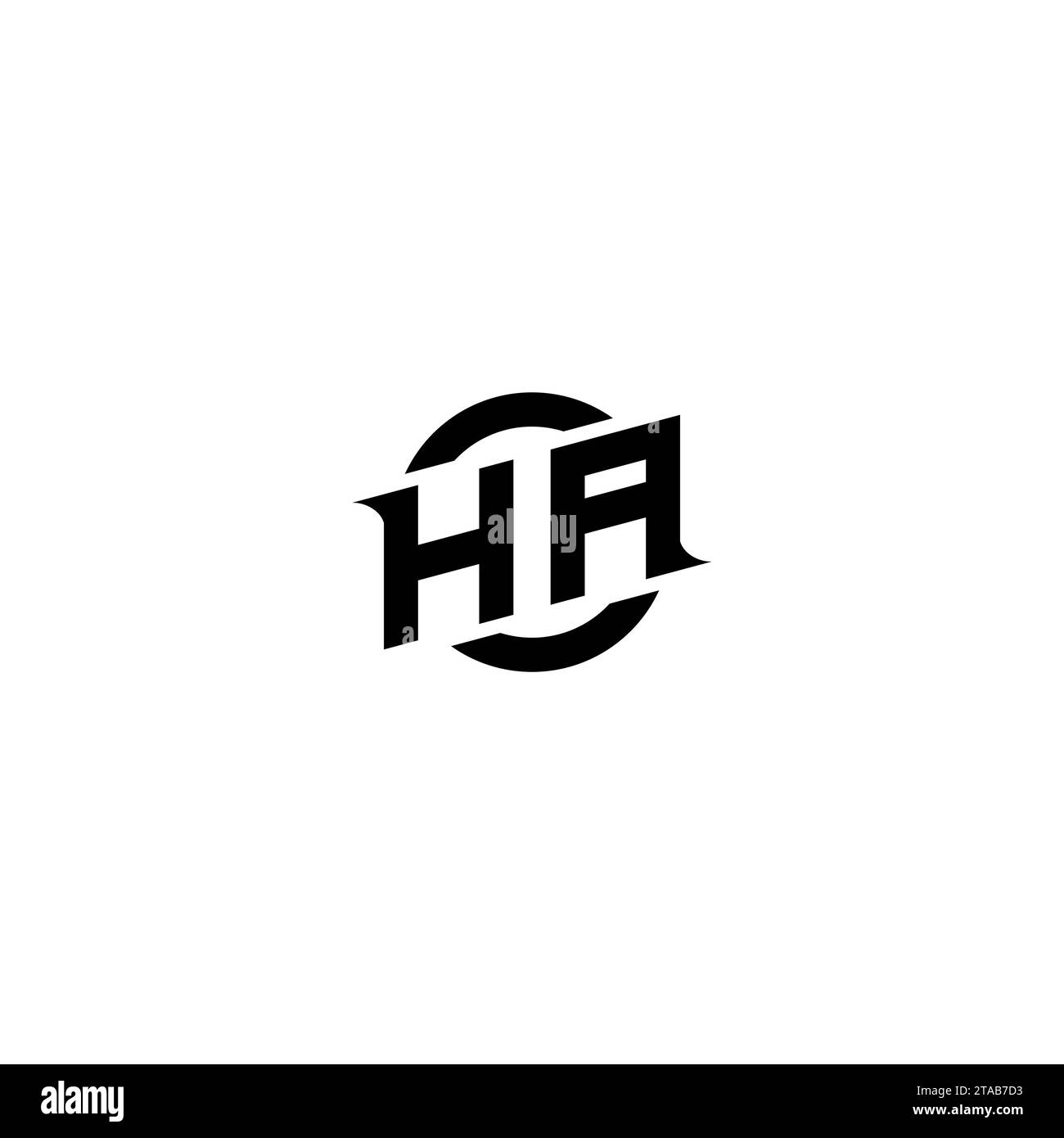 Ha gaming logo hi-res stock photography and images - Alamy
