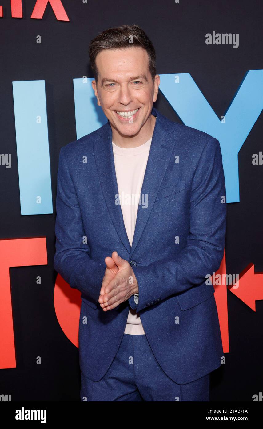 Los Angeles, Ca. 29th Nov, 2023. Ed Helms at the Netflix LA premiere of ...