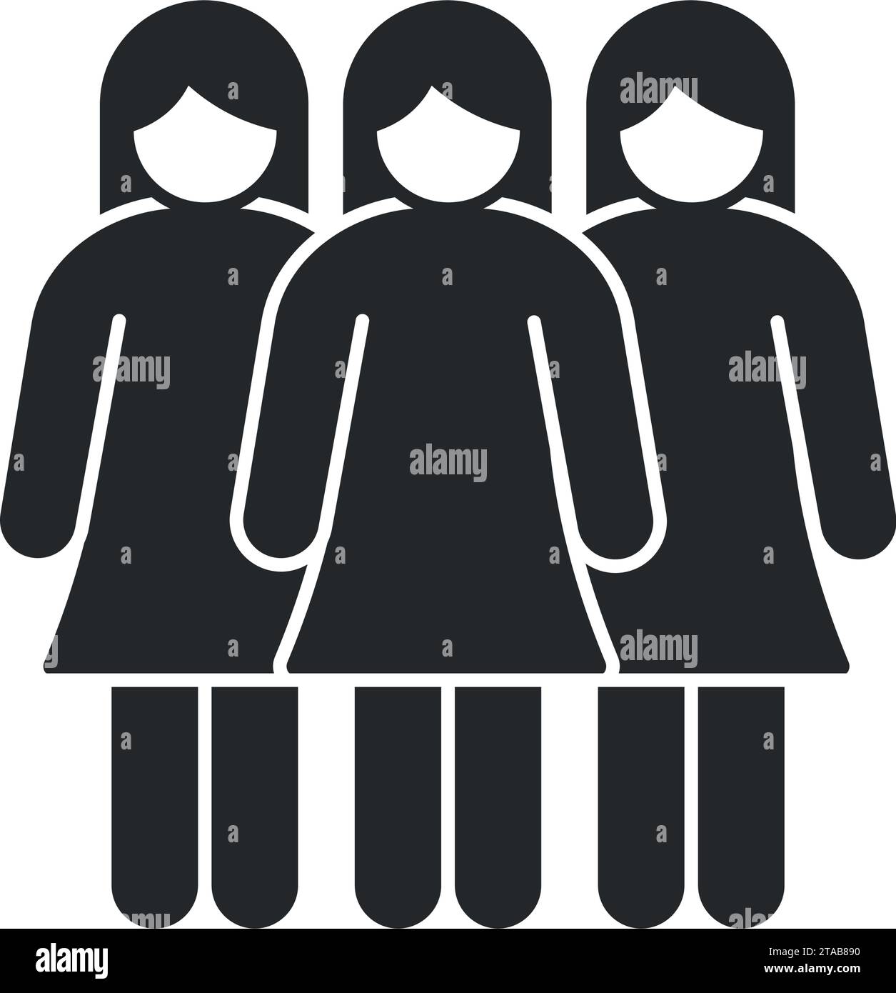 icon of women Stock Vector Image & Art - Alamy