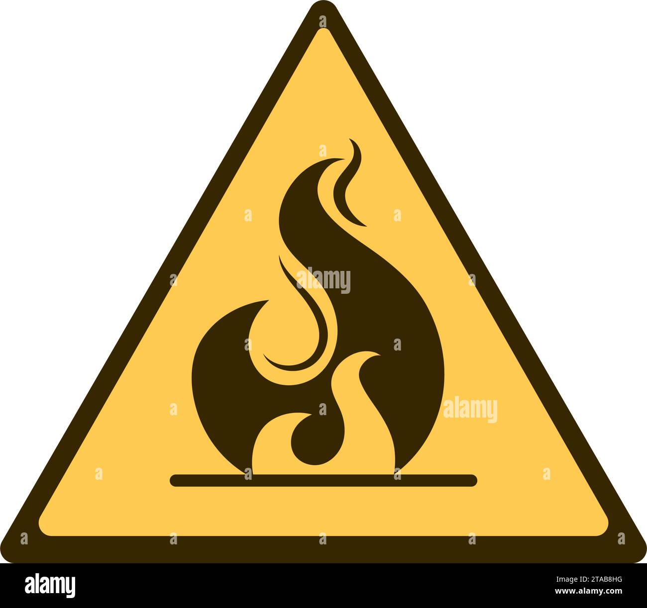 emergency signal of fire risk Stock Vector Image & Art - Alamy