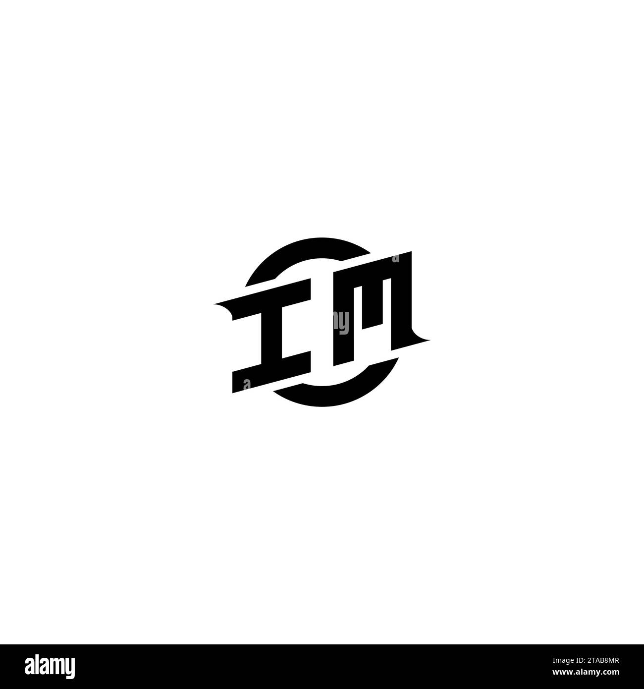 IM initial game logo, banner design for your e-sports or streaming team ...