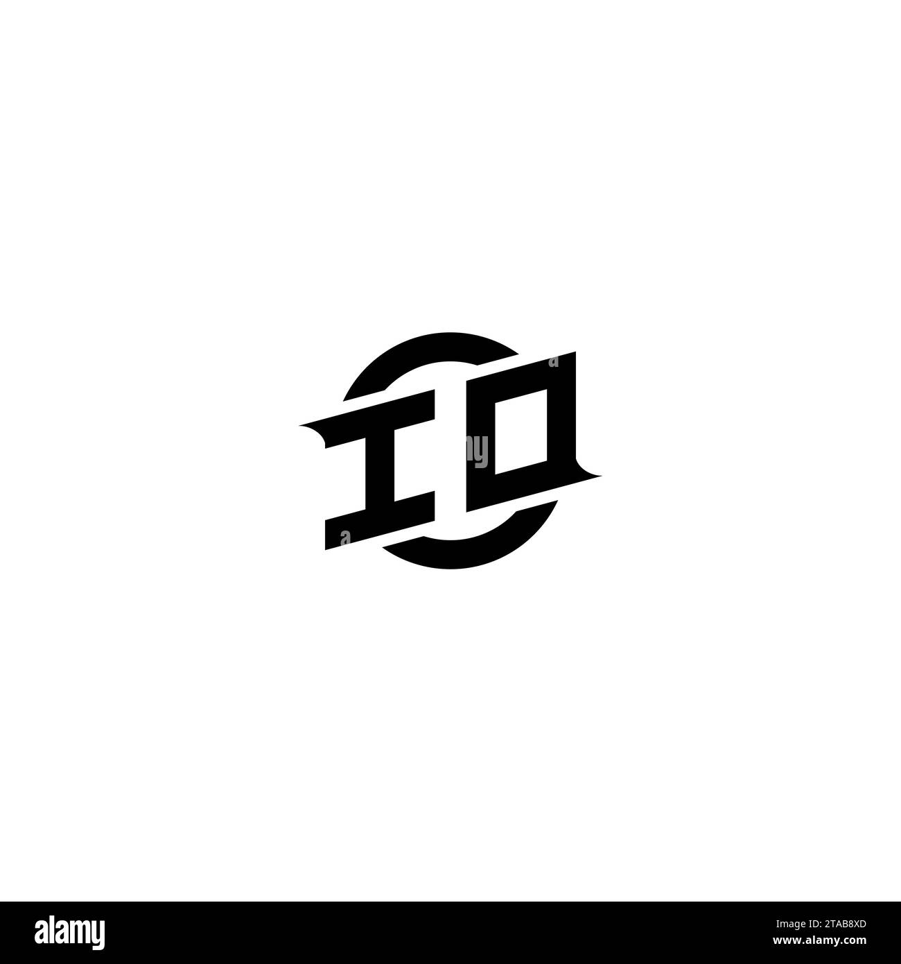 Io letter design hi-res stock photography and images - Alamy