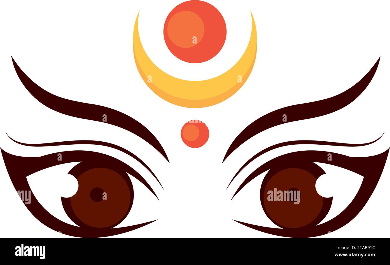 Lord shiva face Stock Vector Images - Alamy