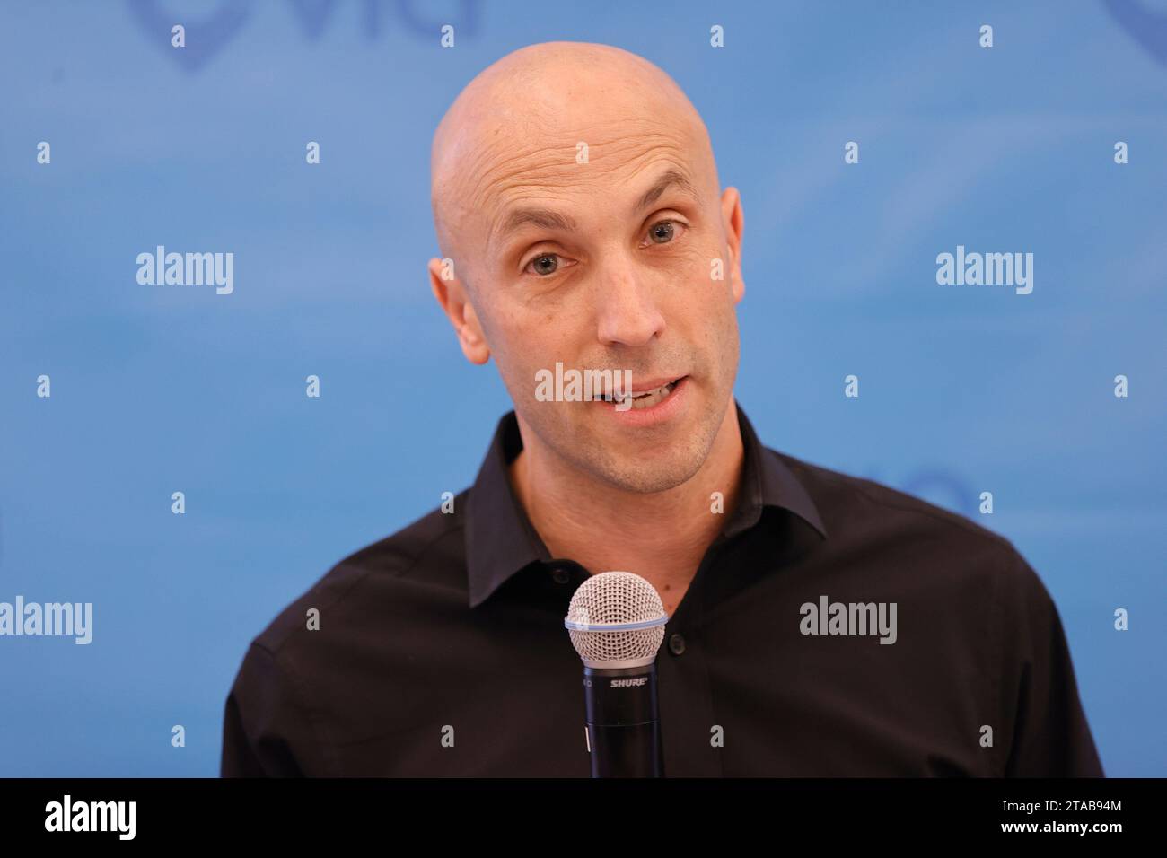 New York, USA, November 29, 2023 - New York City Mayor Eric Adams along ...