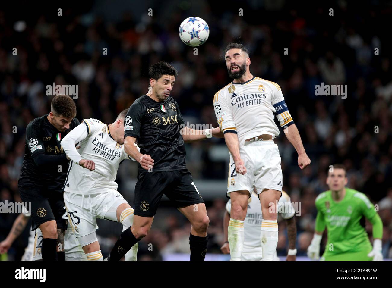 Madrid, Spanien. 29th Nov, 2023. Madrid Spain; 11/29/2023.- Real Madrid ...