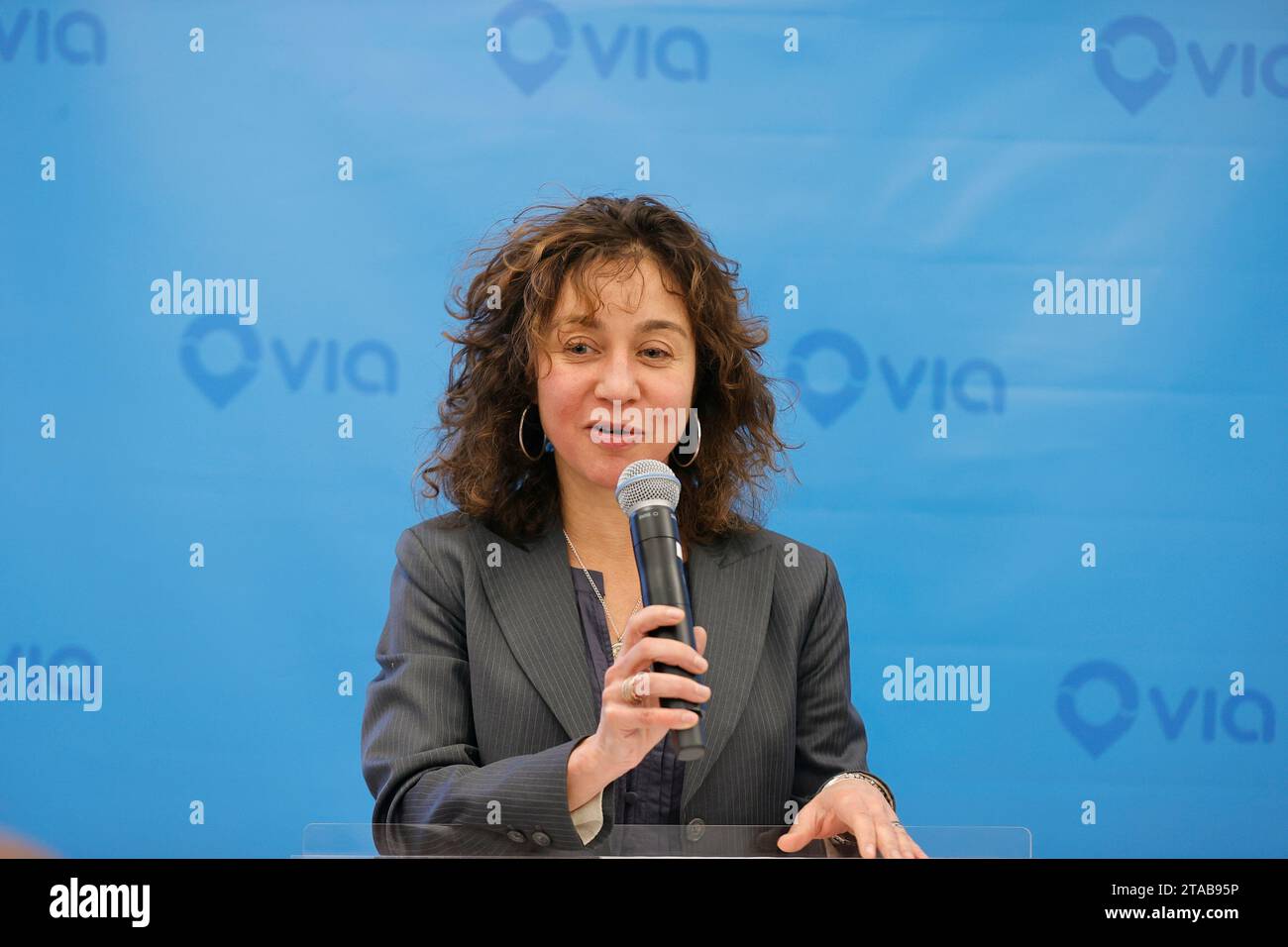 New York, USA, November 29, 2023 - New York City Mayor Eric Adams along ...
