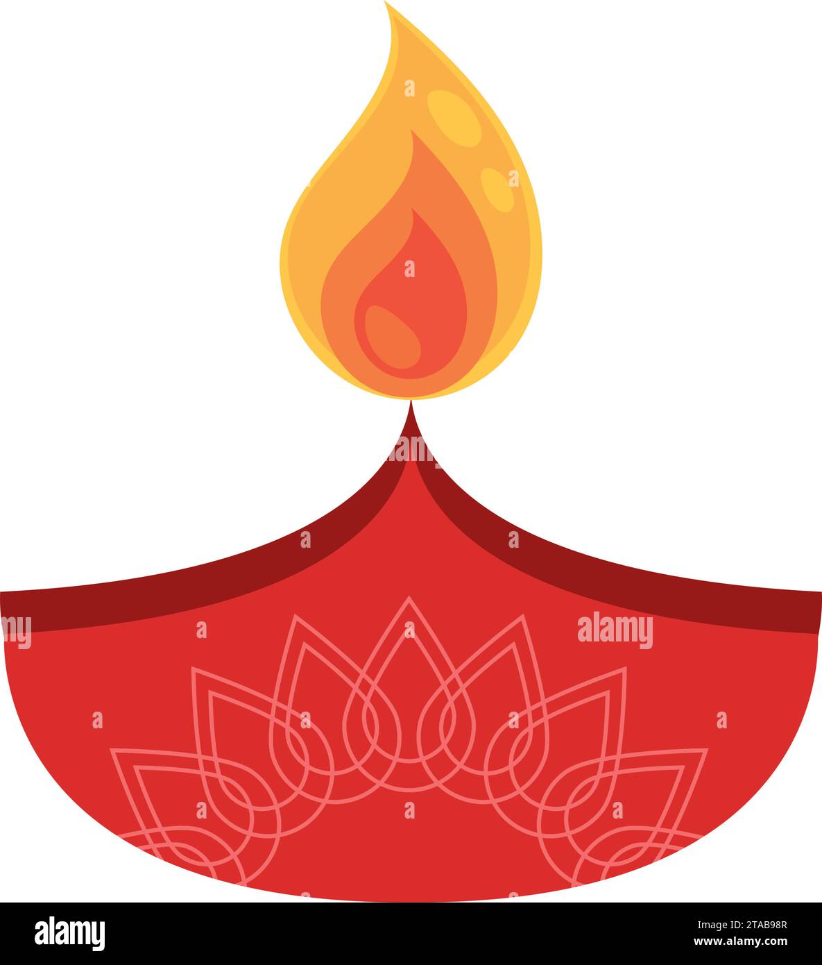 diya lamp design Stock Vector Image & Art - Alamy