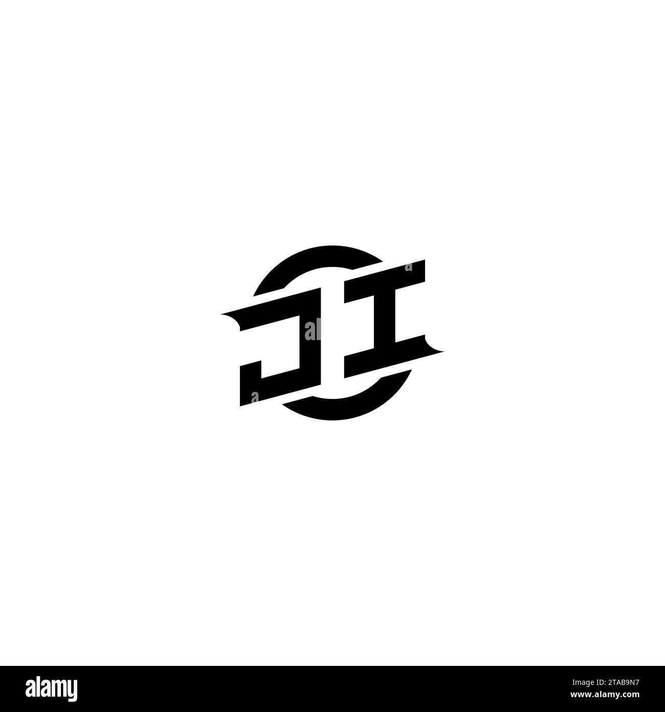 JI initial game logo, banner design for your e-sports or streaming team ...