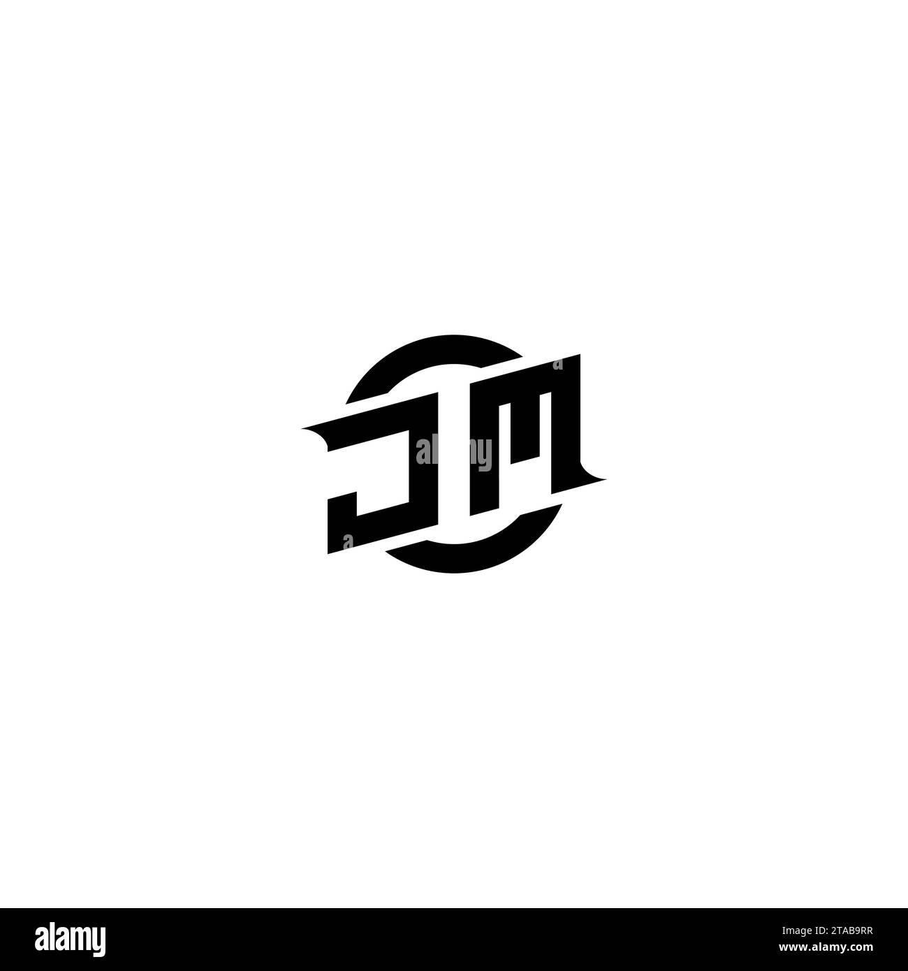 JM initial game logo, banner design for your e-sports or streaming team ...