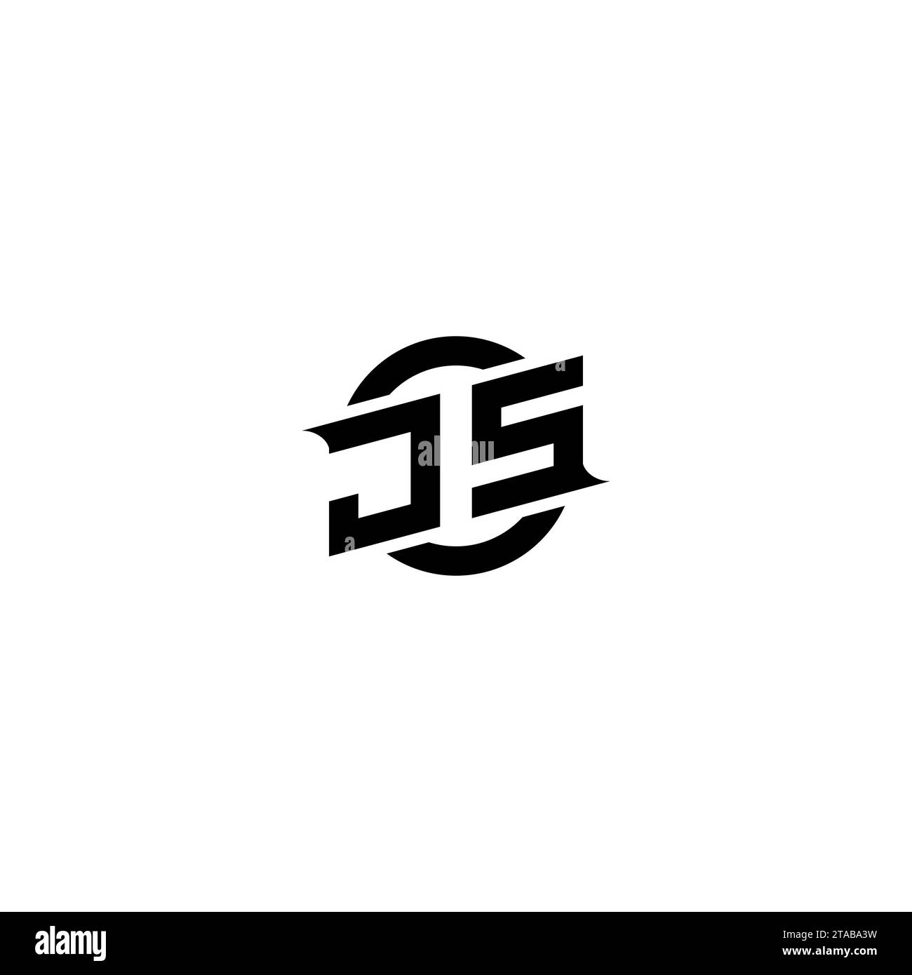 Letter js logo Black and White Stock Photos & Images - Alamy