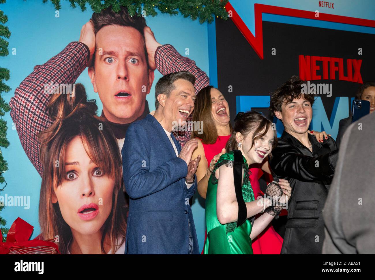Los Angeles, United States. 29th Nov, 2023. Cast members Ed Helms ...