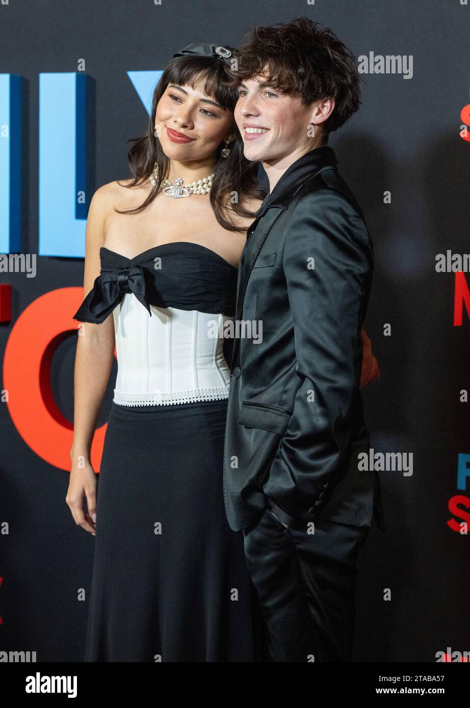 Los Angeles, United States. 29th Nov, 2023. Cast members Xochitl Gomez ...