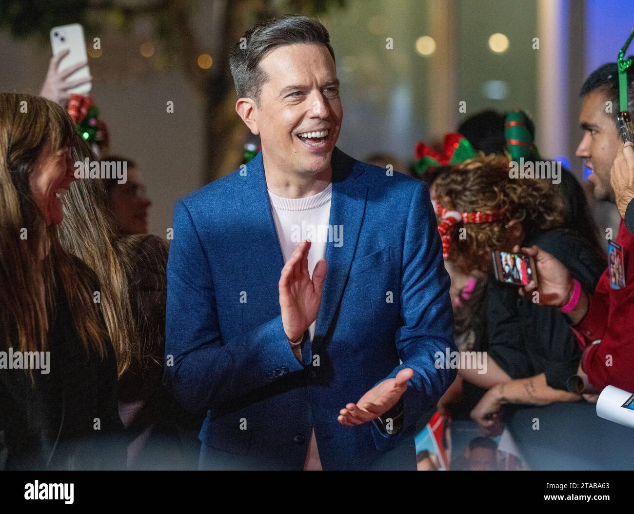 Los Angeles, United States. 29th Nov, 2023. Cast member Ed Helms ...