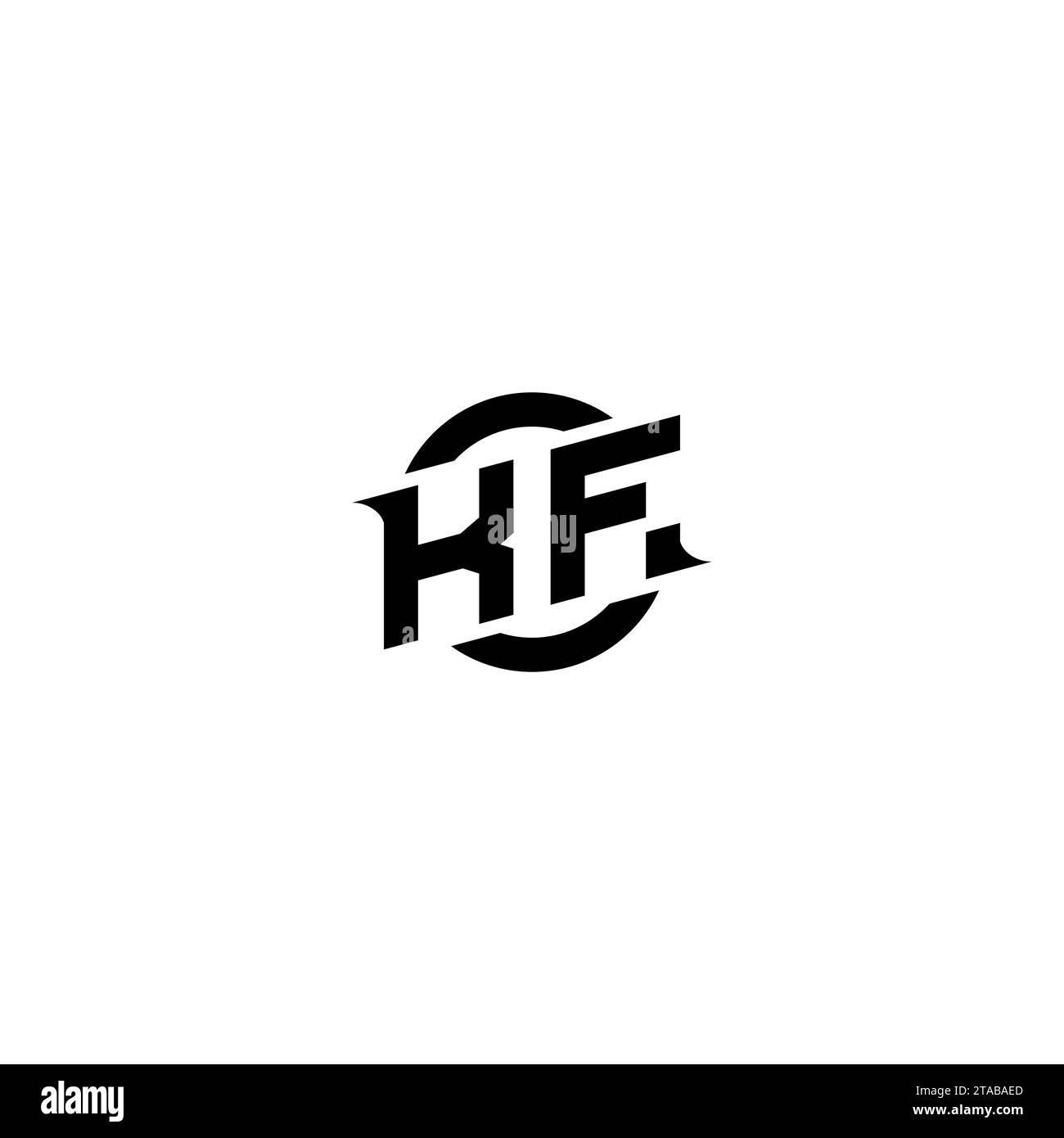 KF initial game logo, banner design for your e-sports or streaming team ...
