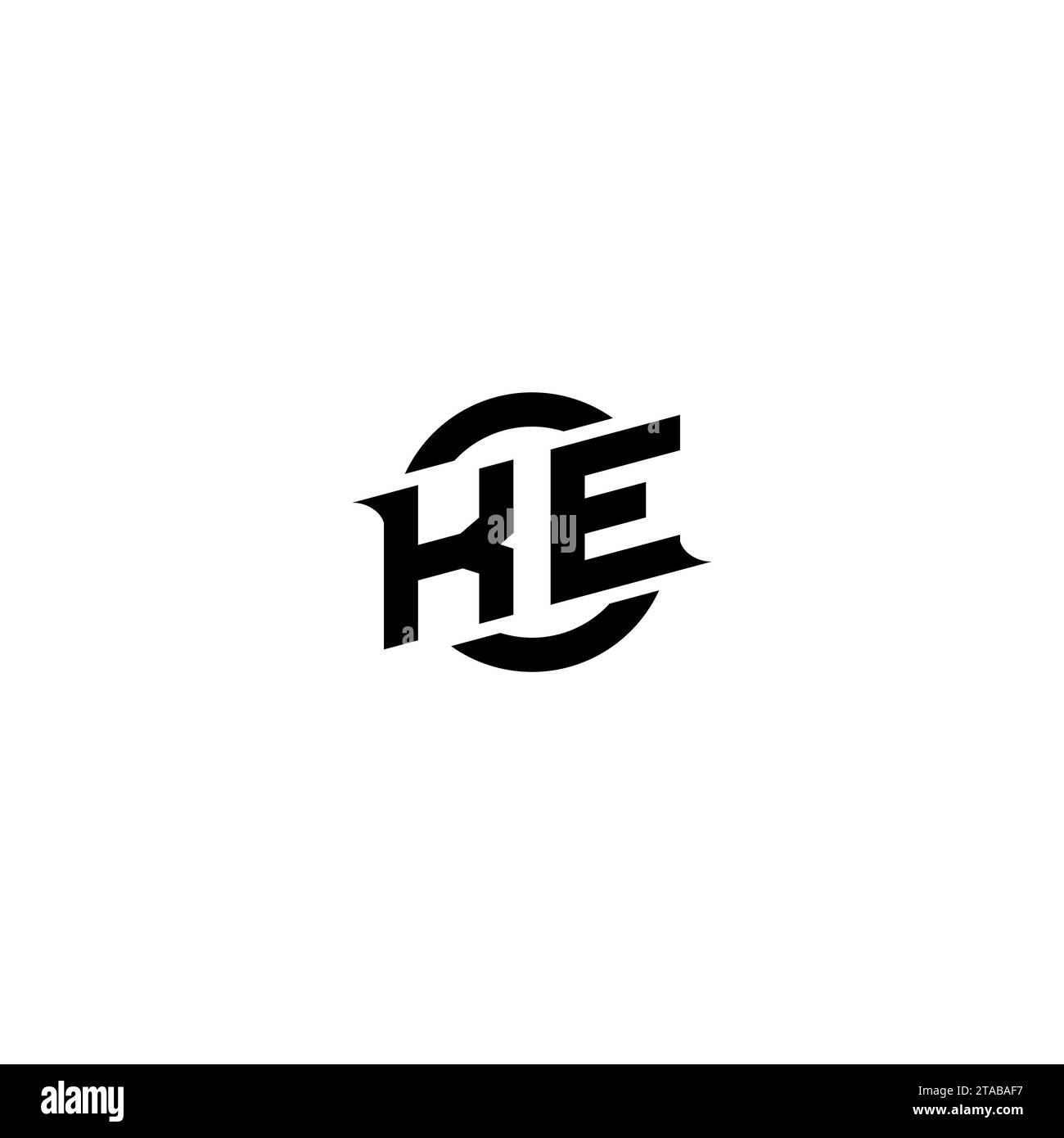 KE initial game logo, banner design for your e-sports or streaming team ...