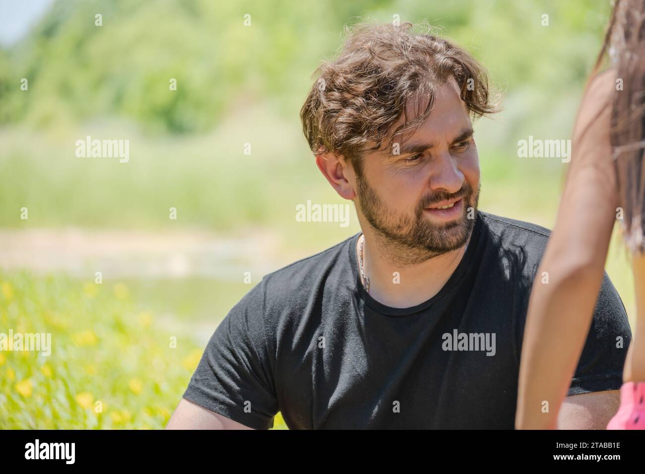 Male hand playing sun in hi-res stock photography and images - Alamy