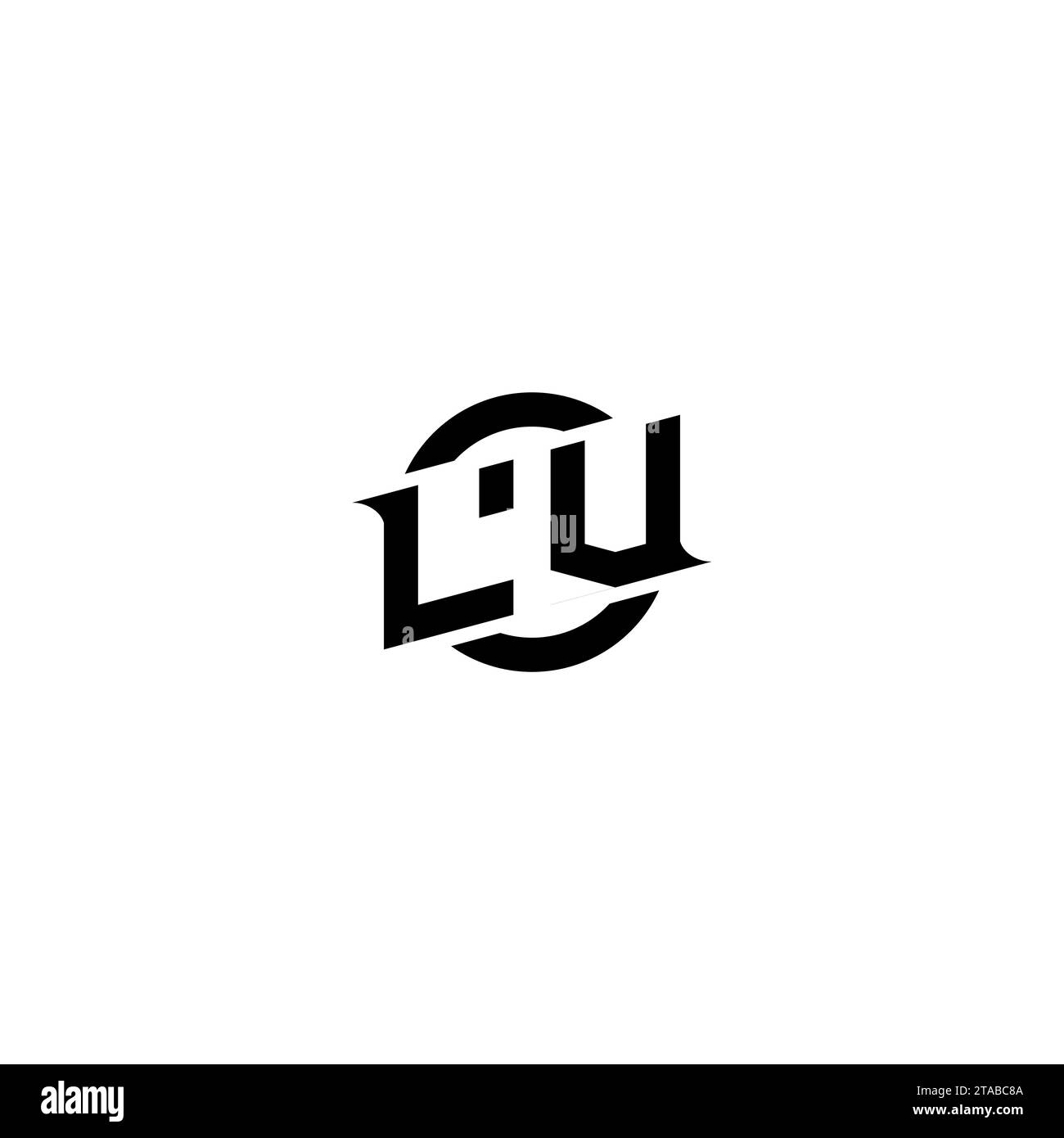 LV initial game logo, banner design for your e-sports or streaming team ...