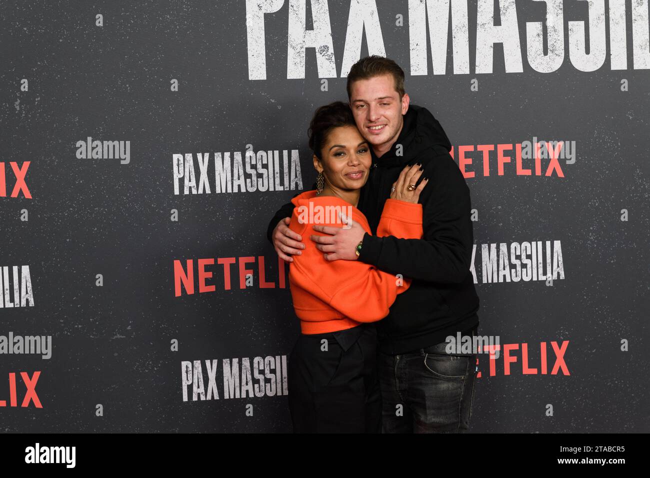 Marseille, France. 29th Nov, 2023. Lani Sogoyou and Idir Azougli are ...