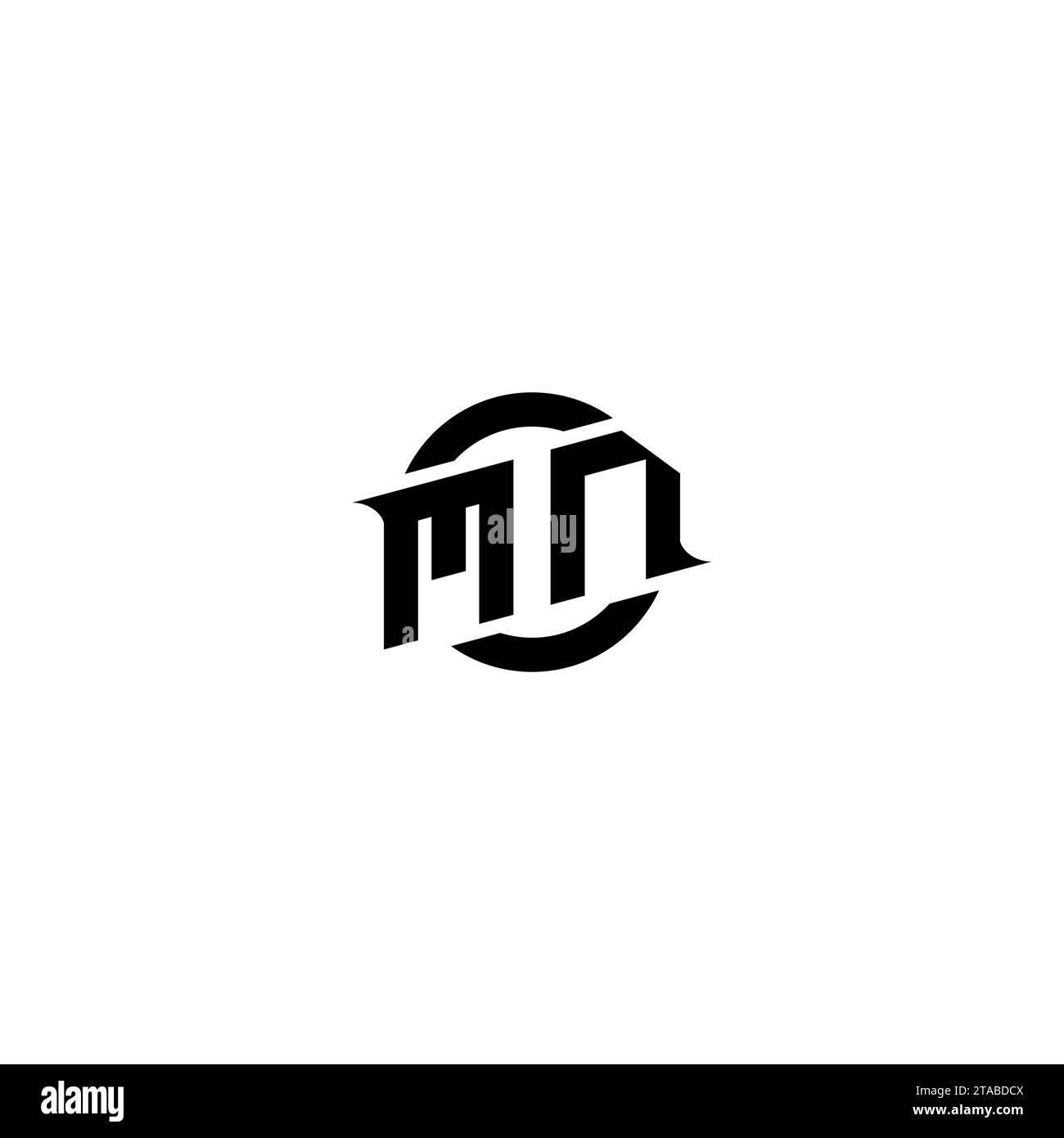 MN initial game logo, banner design for your e-sports or streaming team ...