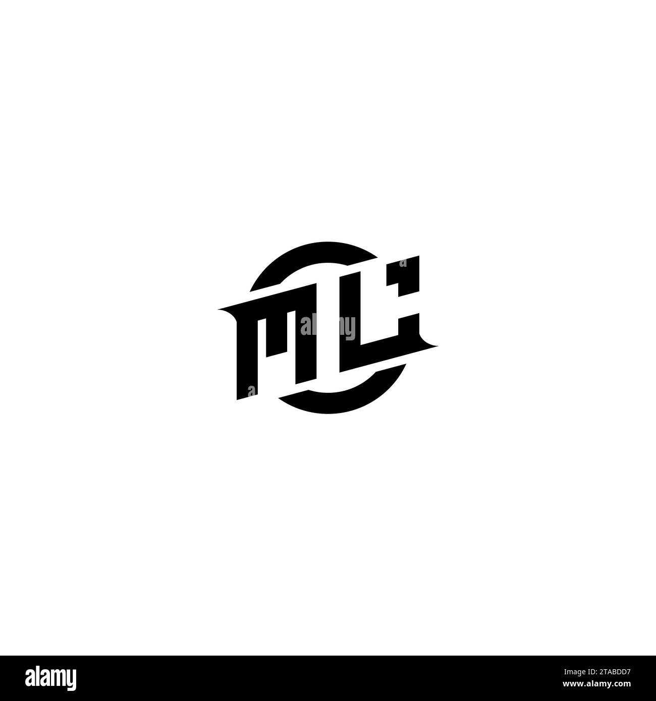 ML initial game logo, banner design for your e-sports or streaming team ...