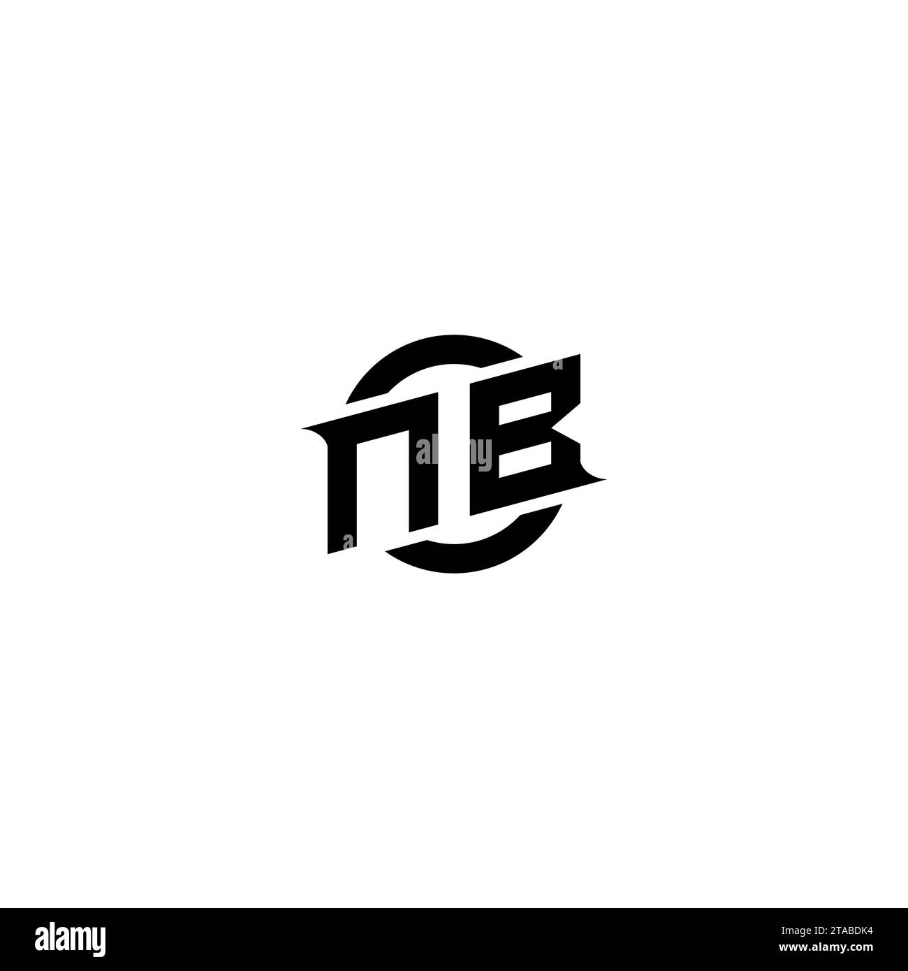 NB initial game logo, banner design for your e-sports or streaming team ...