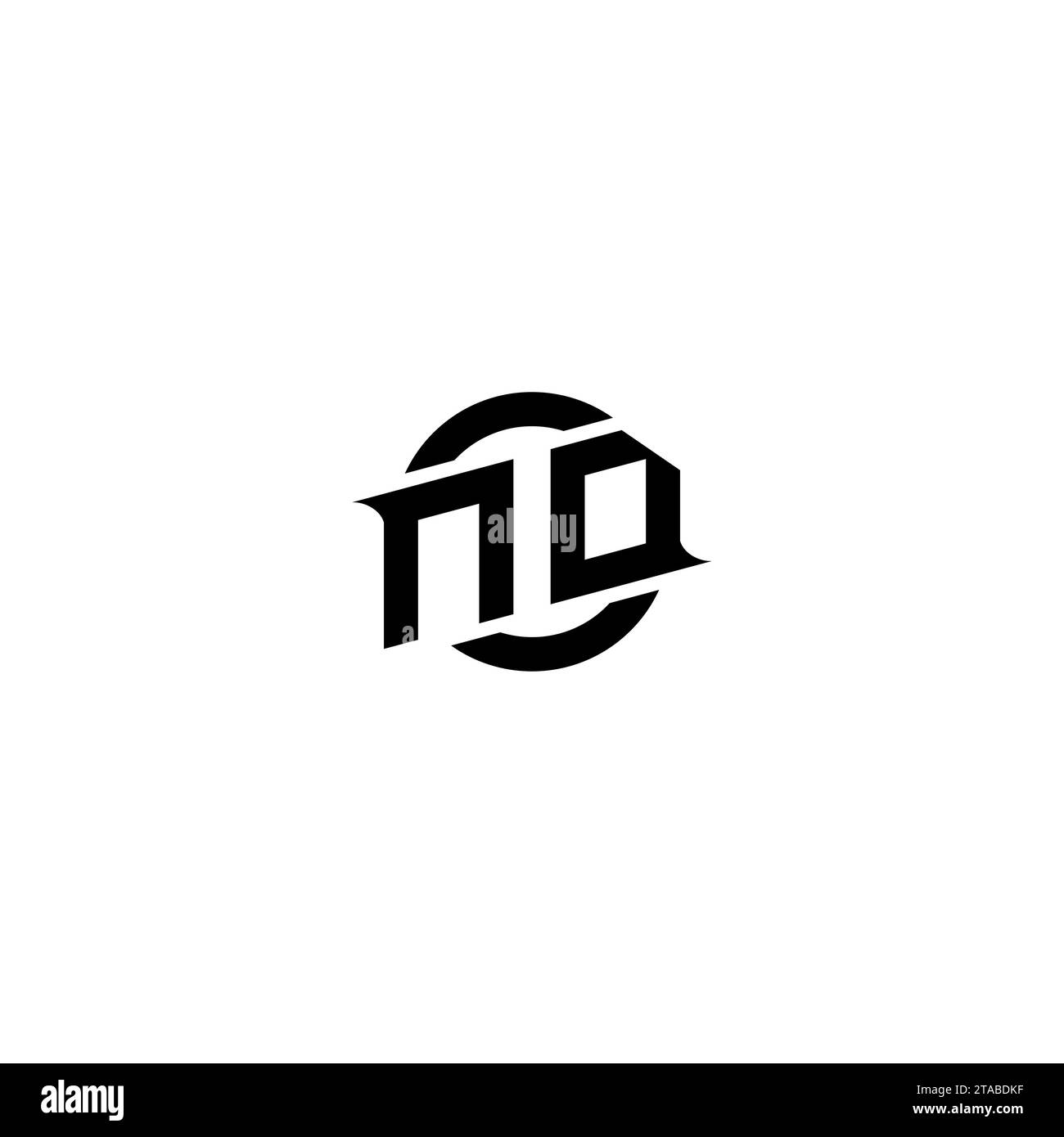 ND initial game logo, banner design for your e-sports or streaming team ...