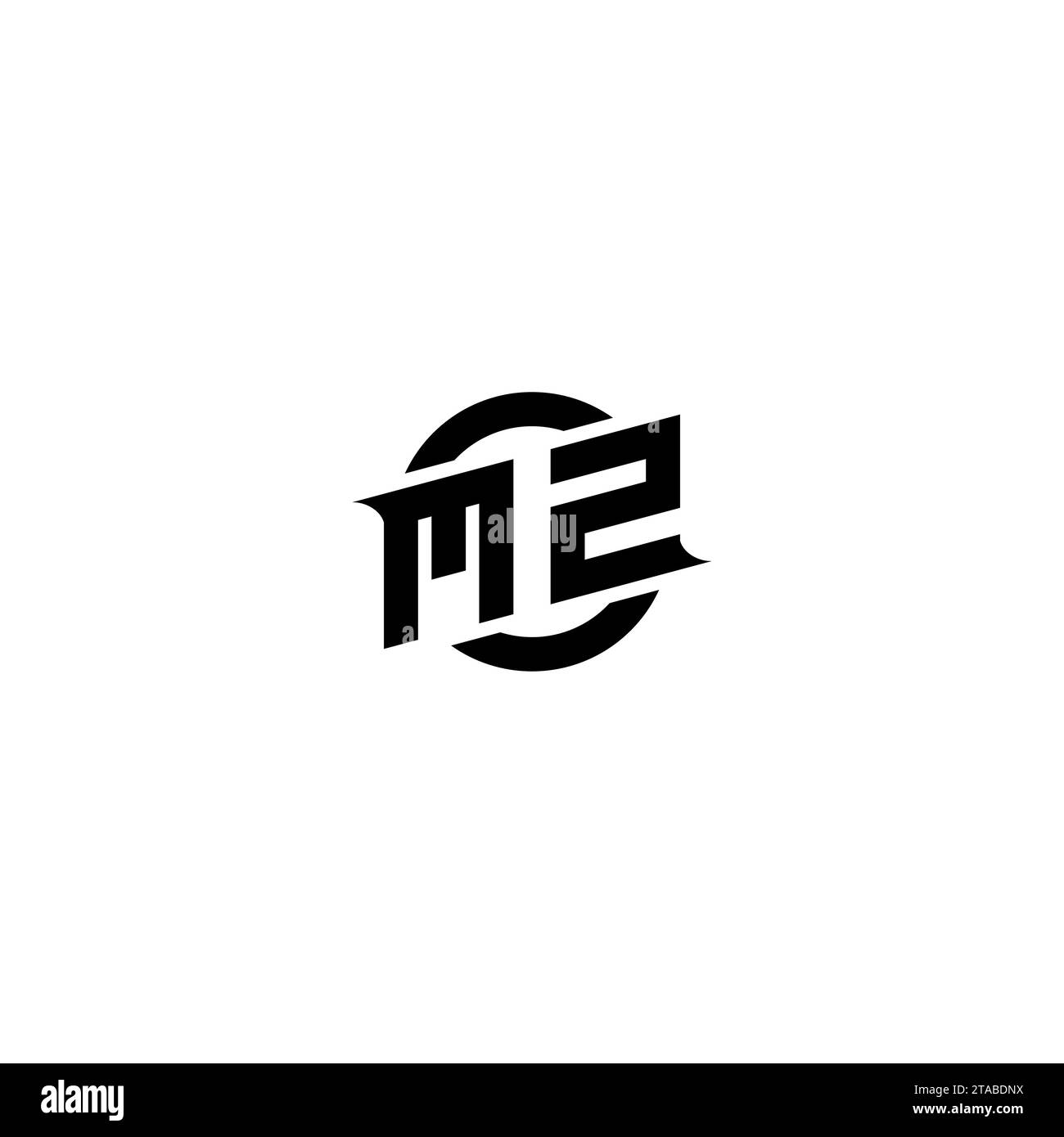 MZ initial game logo, banner design for your e-sports or streaming team ...