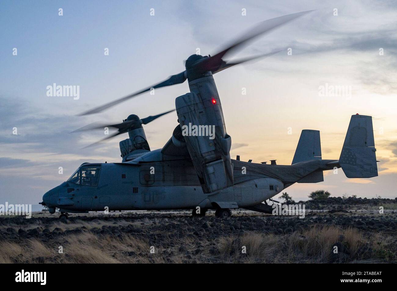 VMM-364 MV-22B at Djibouti Stock Photo - Alamy