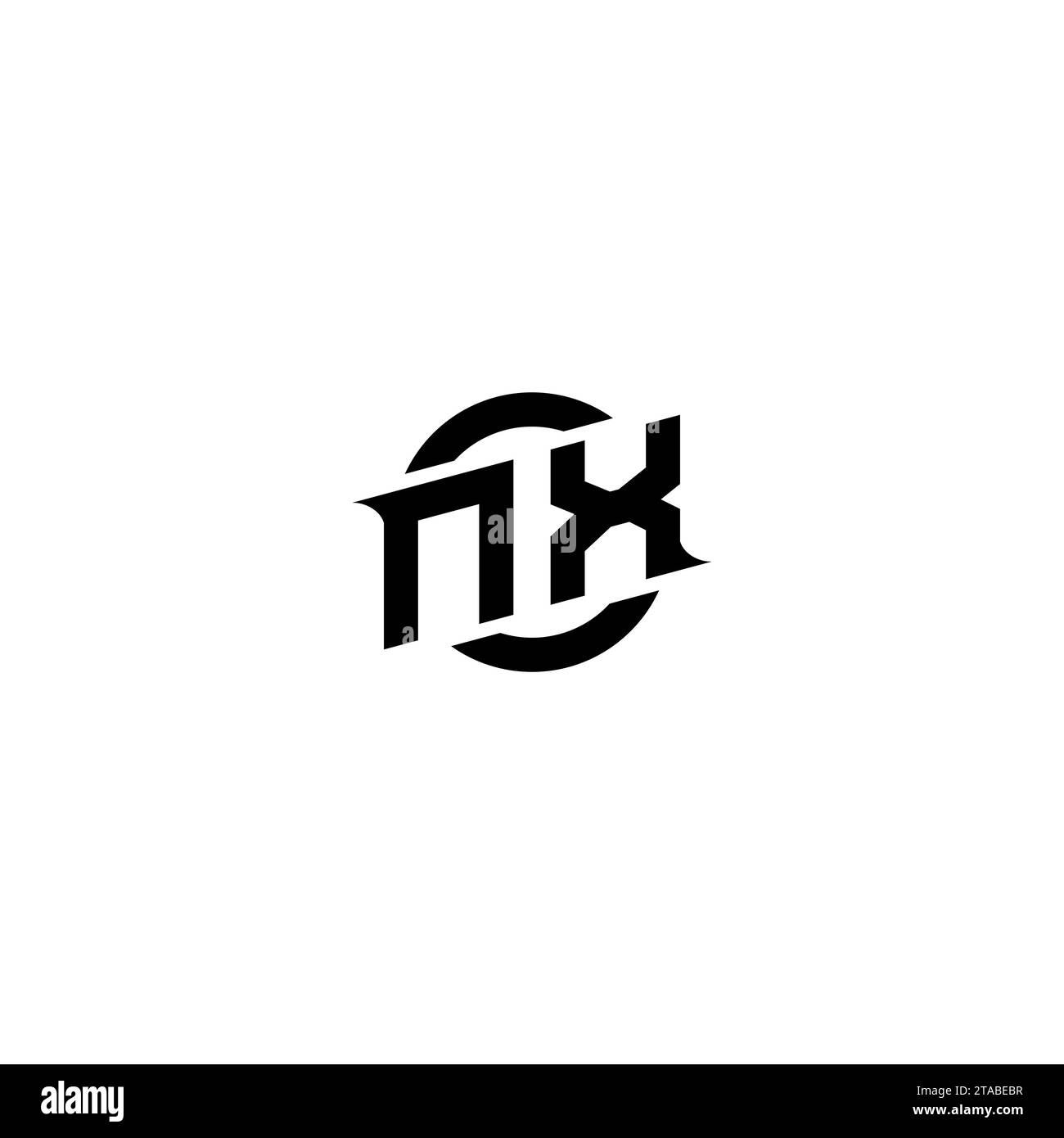 NX initial game logo, banner design for your e-sports or streaming team ...